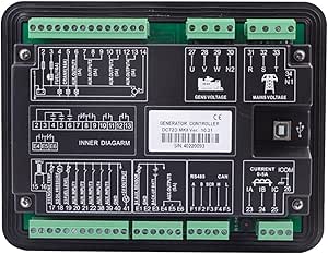 Amazon.com: Generator Controller DC70D DC72D AMF Diesel Generator Controller Module Auto Start ...