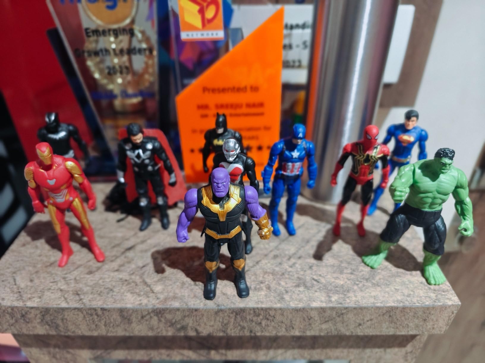 Buy Camin Superhero Toys Action Figure Toys Set of 10 Superheroes | New ...