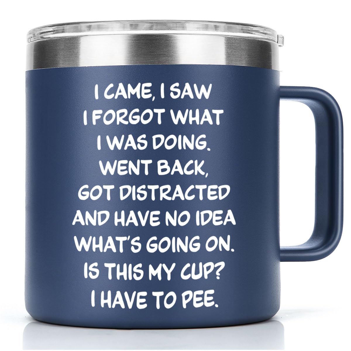 Amazon.com | Qzvuic I Came I Saw I Forgot Coffee Mug, Funny Sarcastic ...