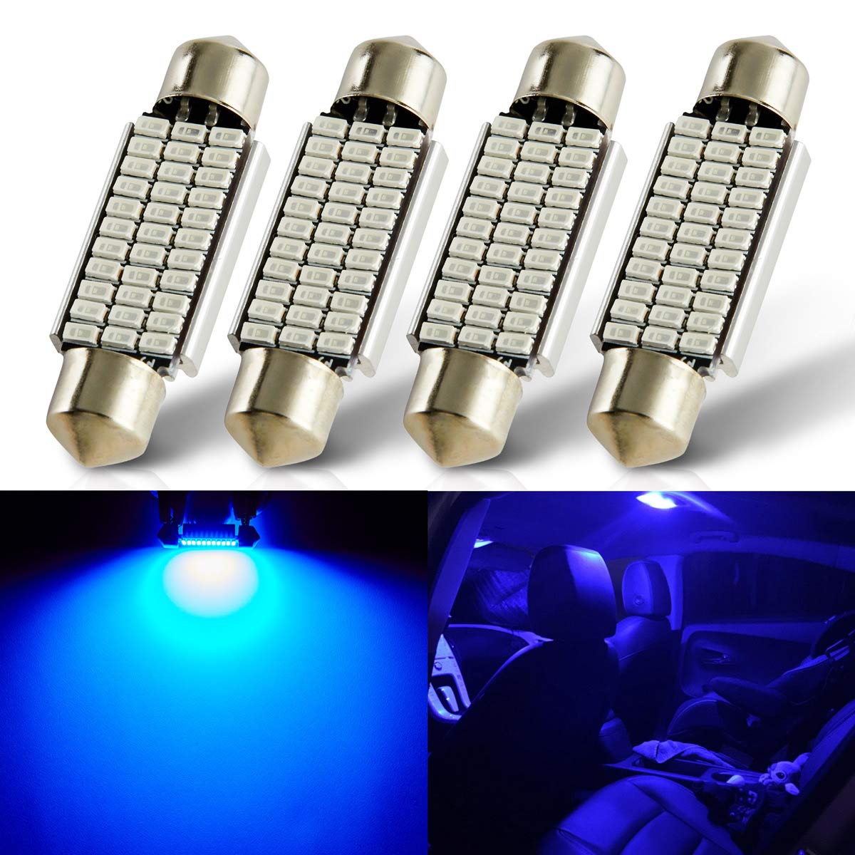 Amazon.com: AUTOGINE 4PCS CAN-Bus Error Free 211-2 212-2 569 578 LED ...