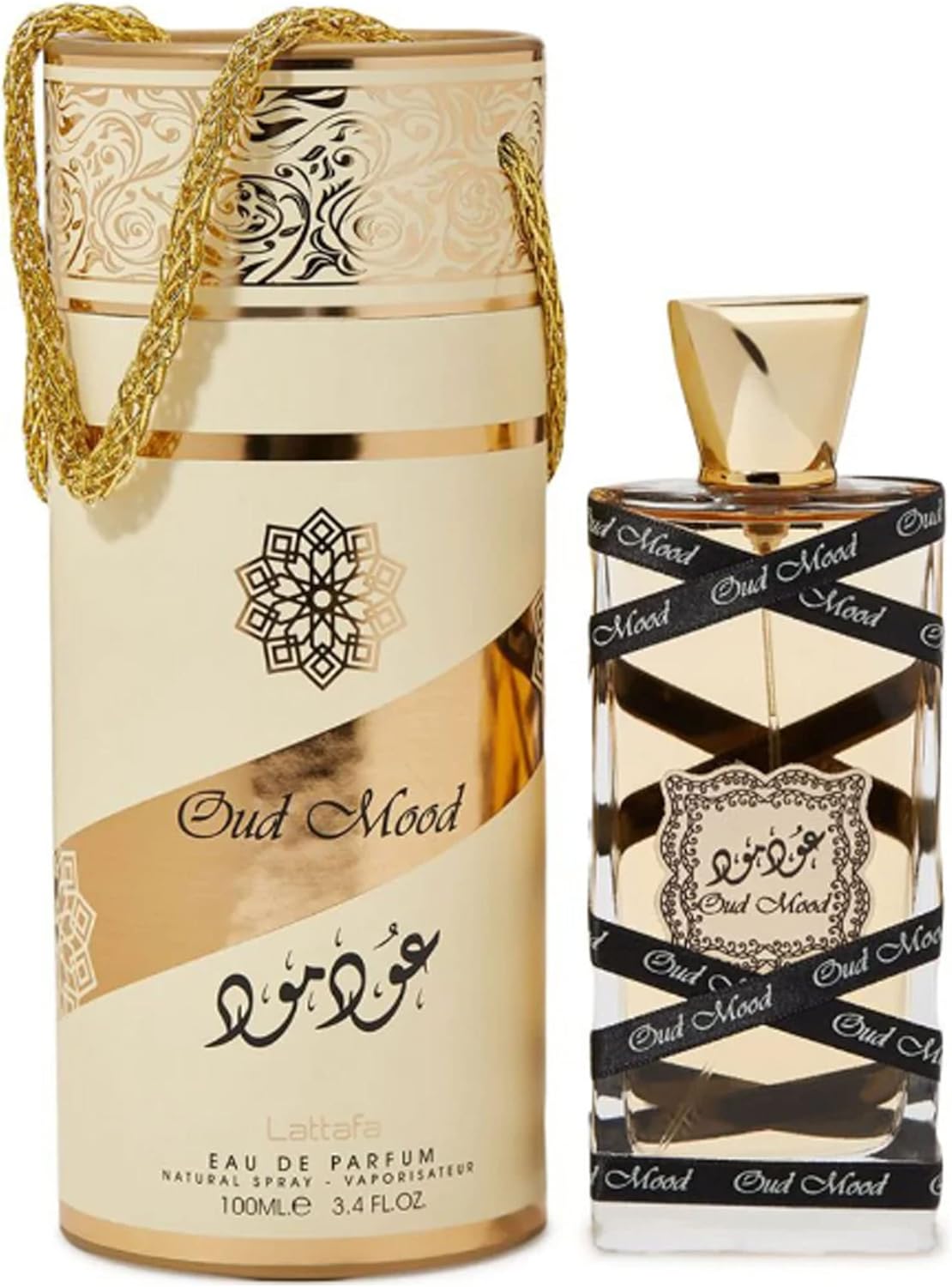 Oud Mood Gold Perfume 100 ml EDP Arabian Fragrance Long Lasting 24hrs ...
