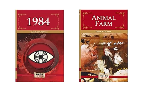 1984@ Animal Farm (Set of 2 Books) by George Orwell