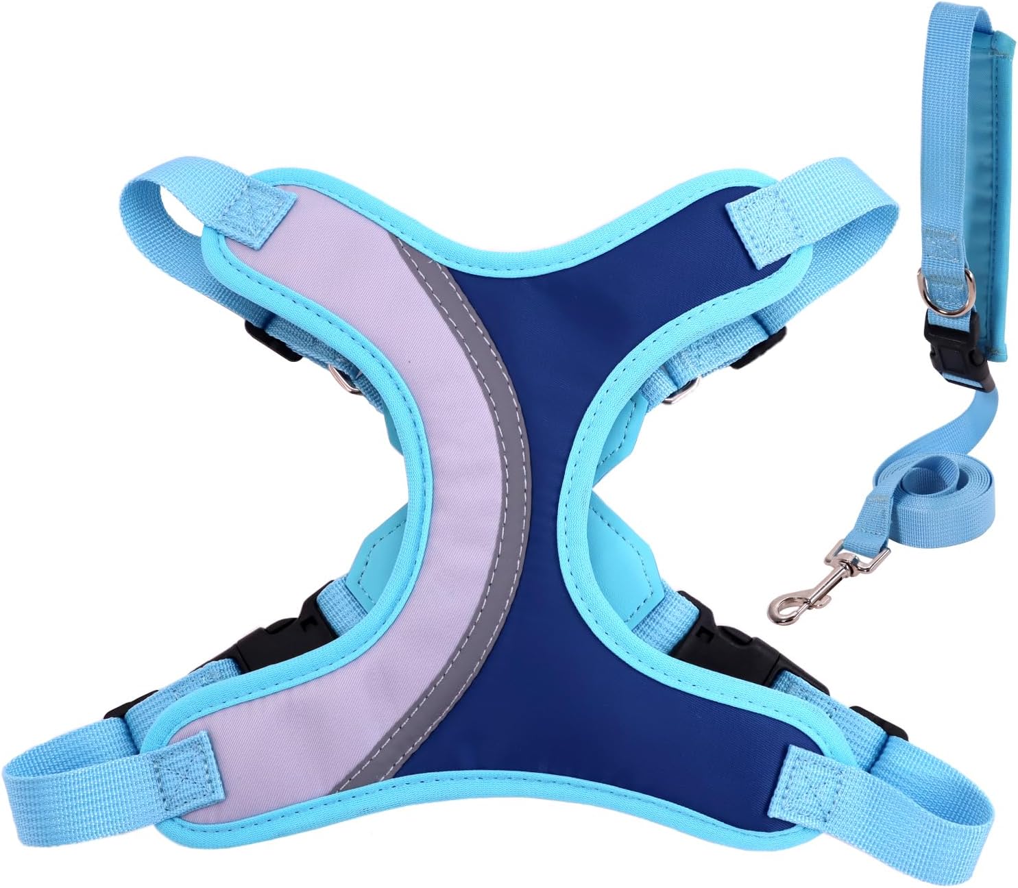 Amazon.com : BEYFIRG_ Dog Harness and Leash Set - No Pull and ...