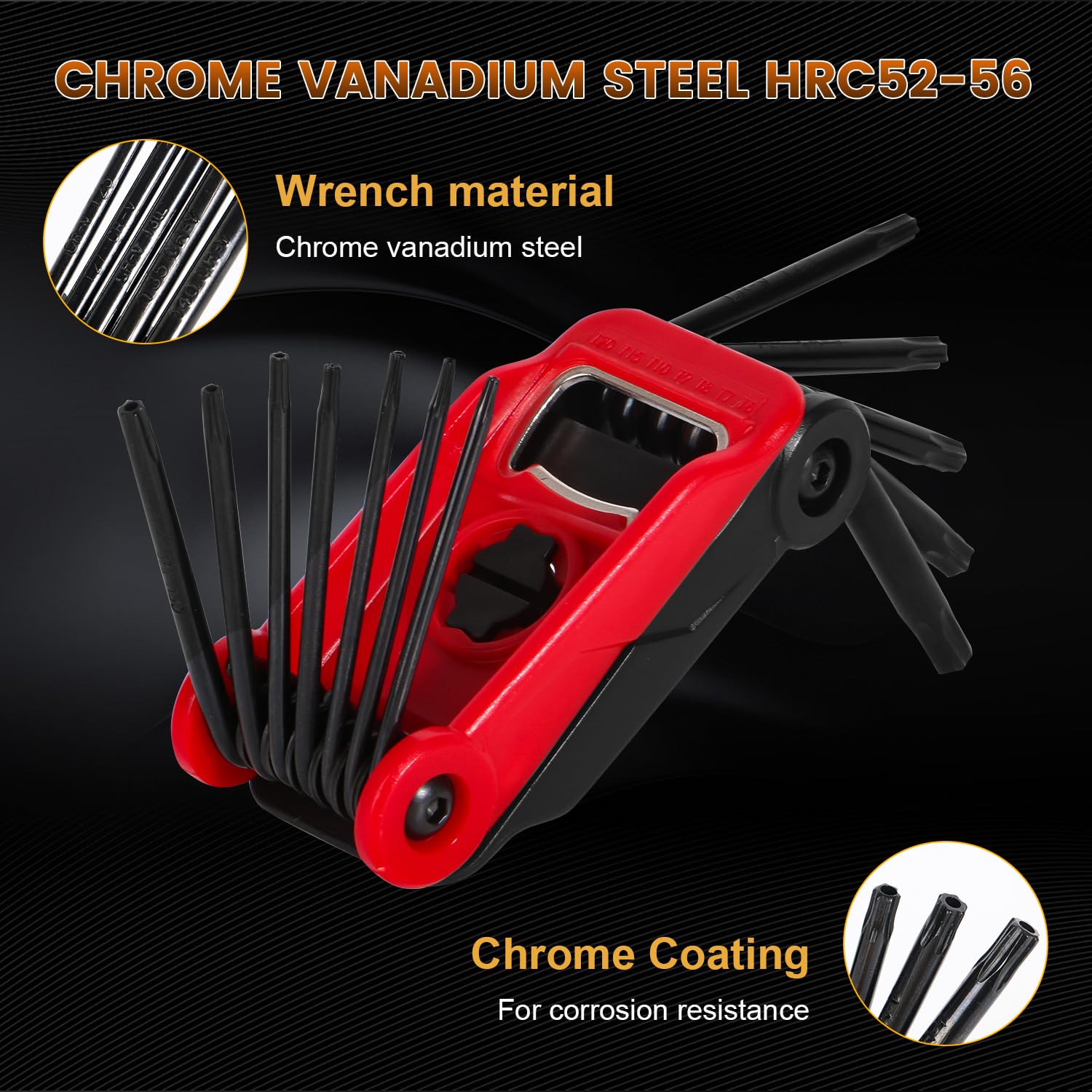 Snapklik.com : LOZAGU 12PCS Tamper Proof Star Key Set