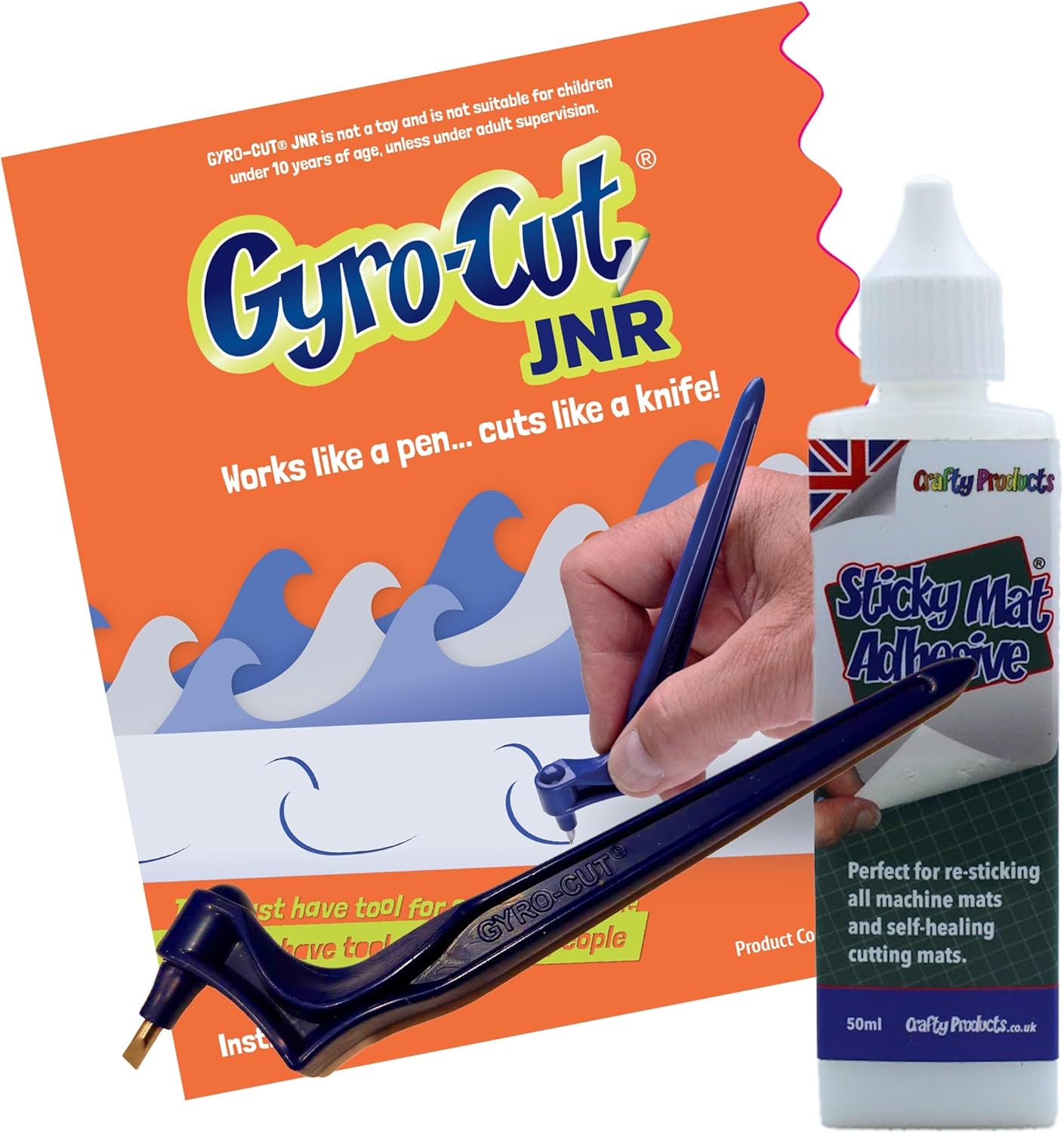 Amazon.com: Genuine Gyro-Cut® Starter Set - Cutting Tool with Sticky ...