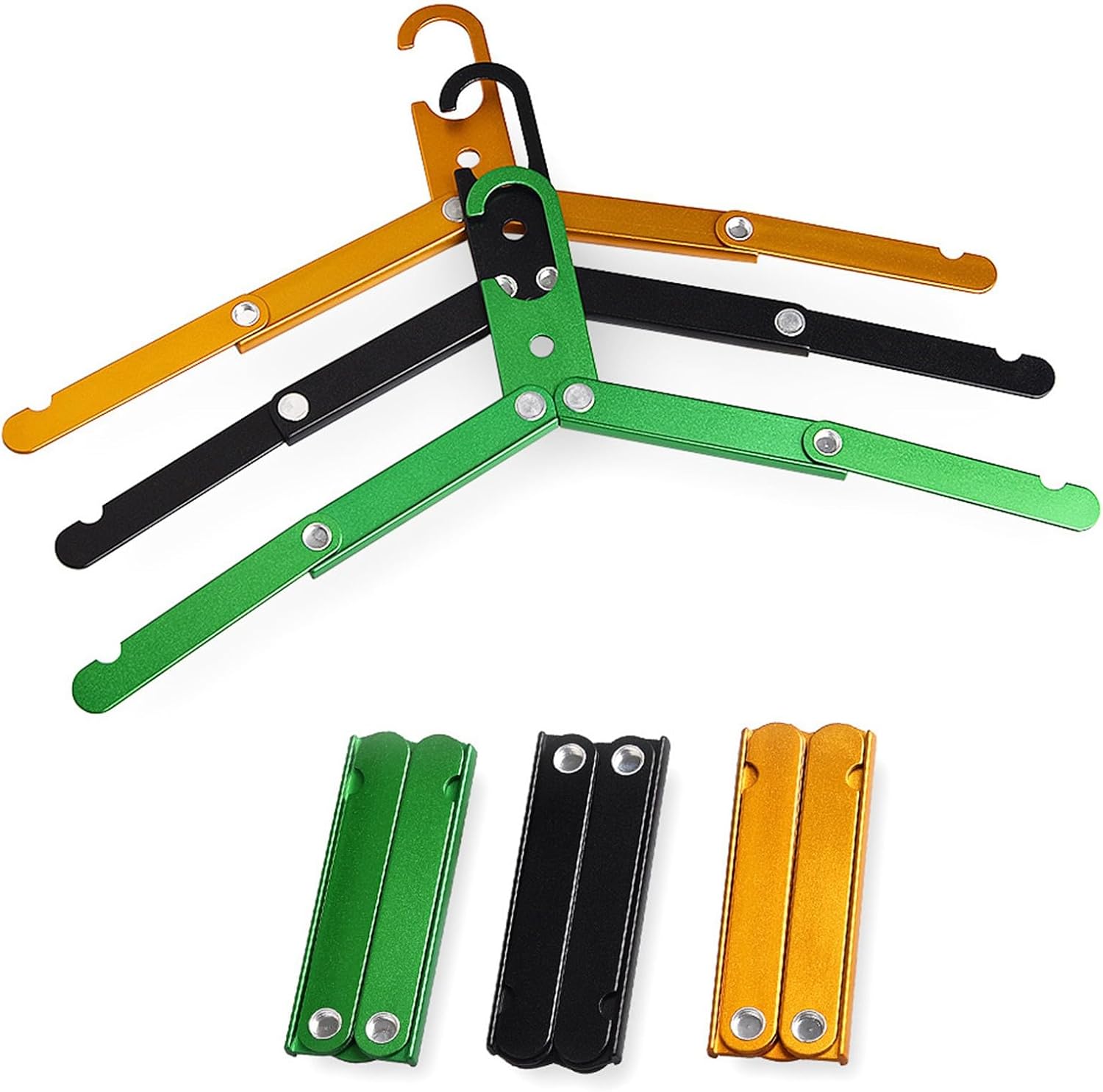 Amazon.com: Outdoor Travel Folding Hanger Aluminum Alloy Camping Hanger ...