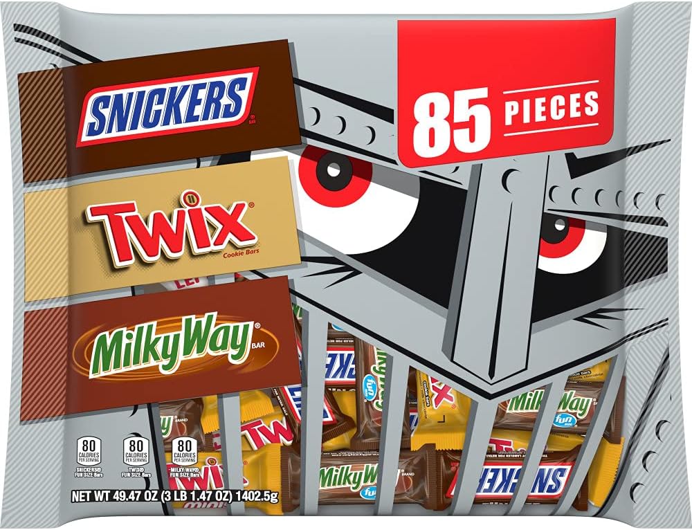 Amazon.com: SNICKERS, TWIX, MILKY WAY & 3 MUSKETEERS Minis Milk ...