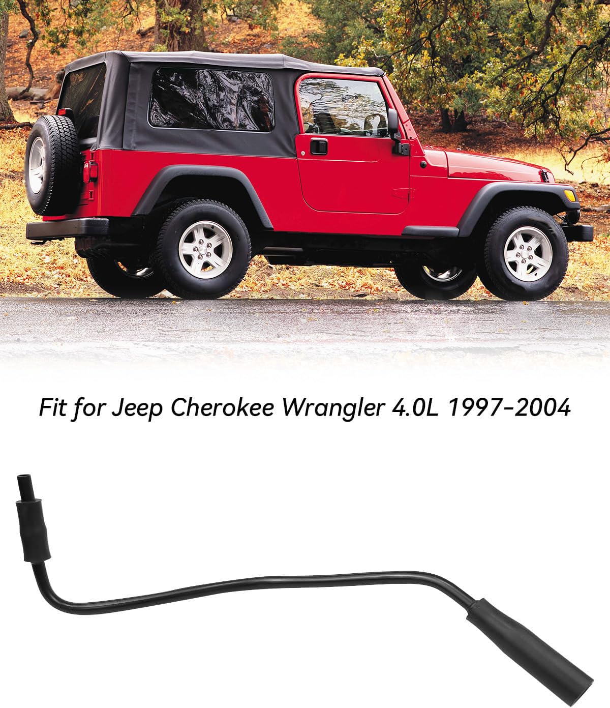 Snapklik.com : 4854265 Crankcase Vent Tube, Crankcase Ventilation Hose ...