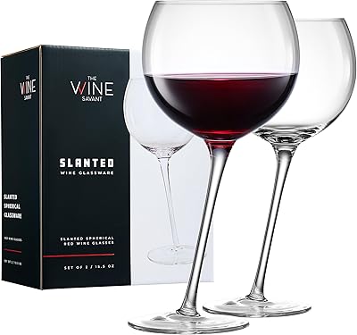 Amazon.com | Oversized XL Giant Wine Glass (33.5oz) - Holds a Full ...