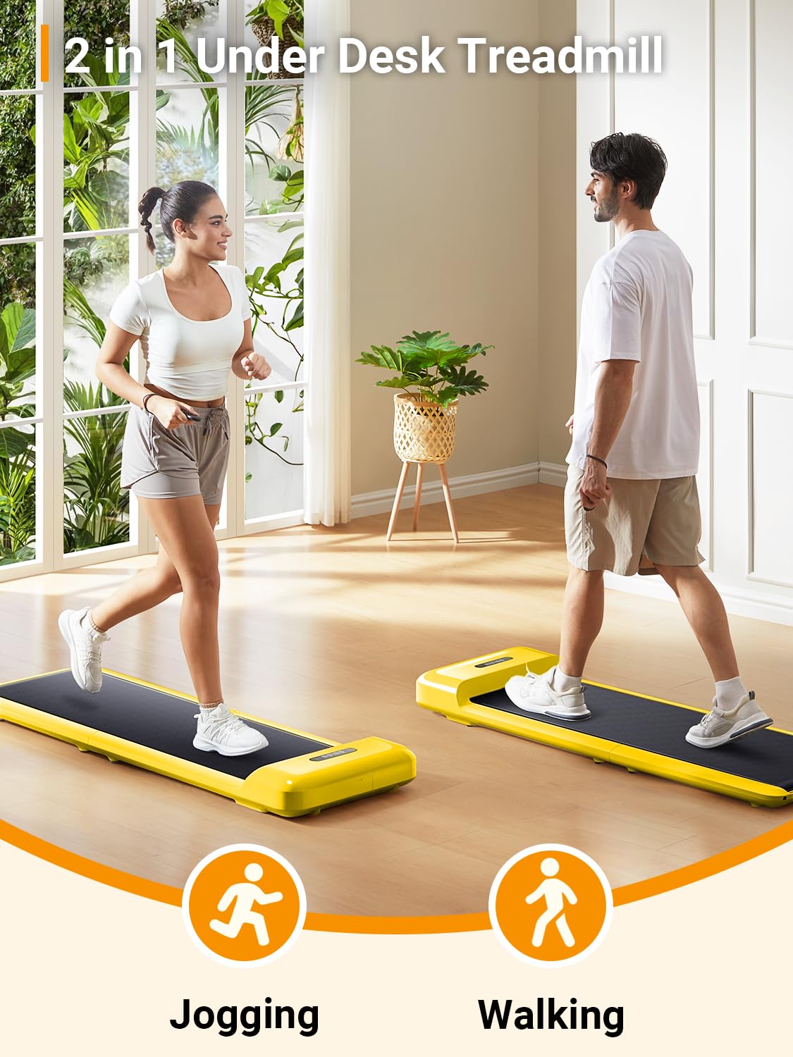 Snapklik.com : WALKINGPAD C2 Folding Walking Pad, Under Desk Treadmill ...
