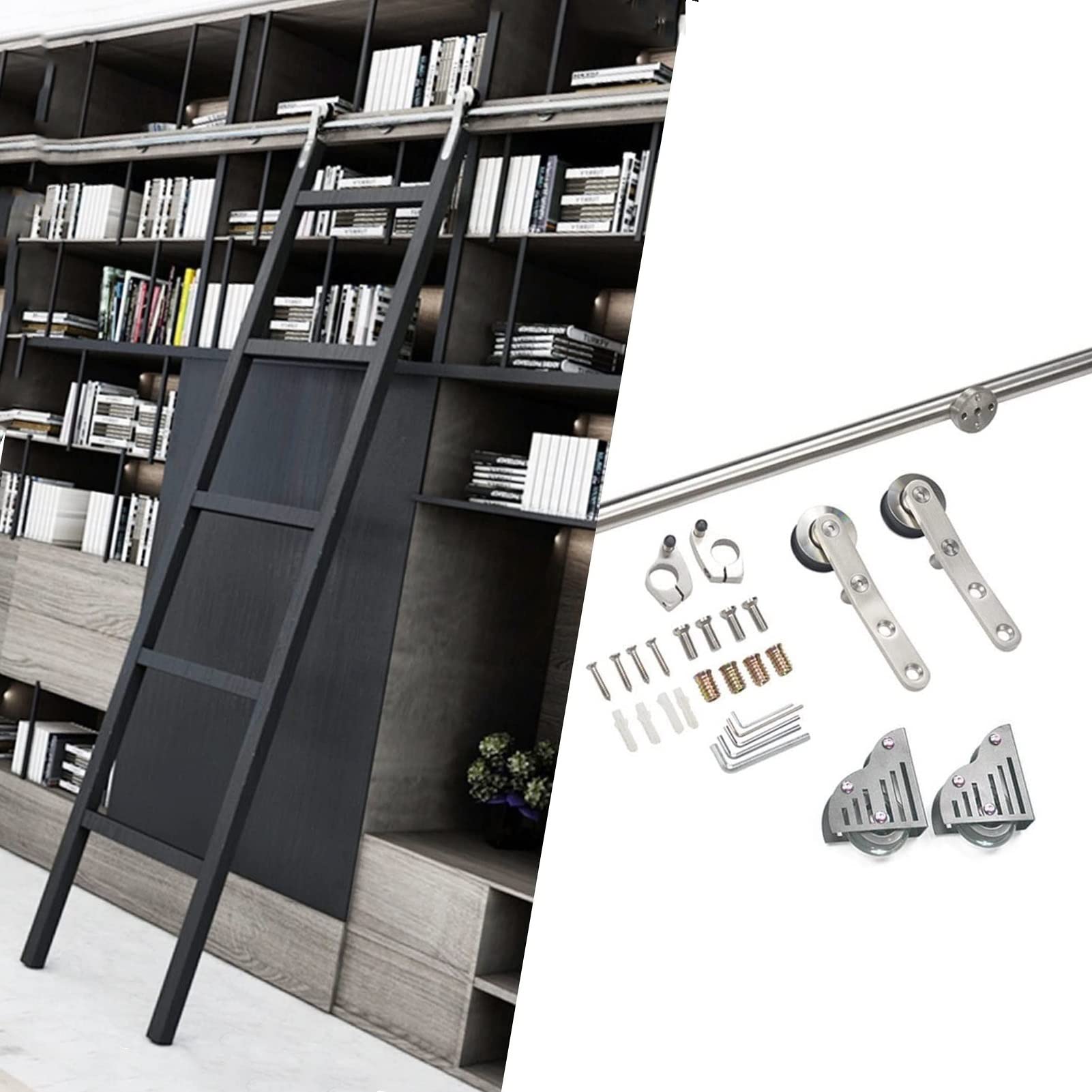 Sliding Bookcase Hardware Systems Hawa Concepta Pivot/Sliding Door Kit