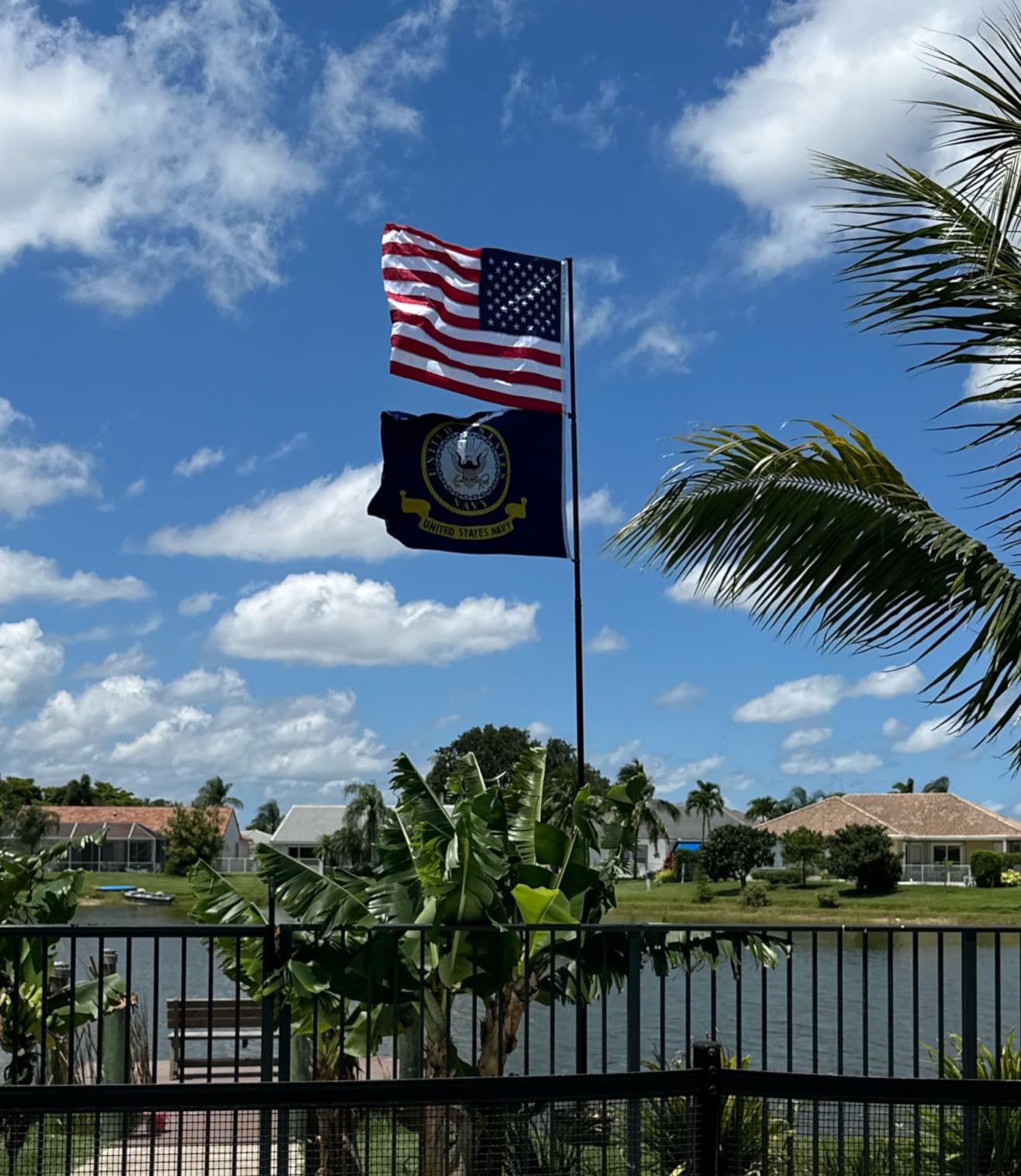 Amazon.com : Mosprovie Navy Emblem Military Flag 4x6 Outdoor Double ...