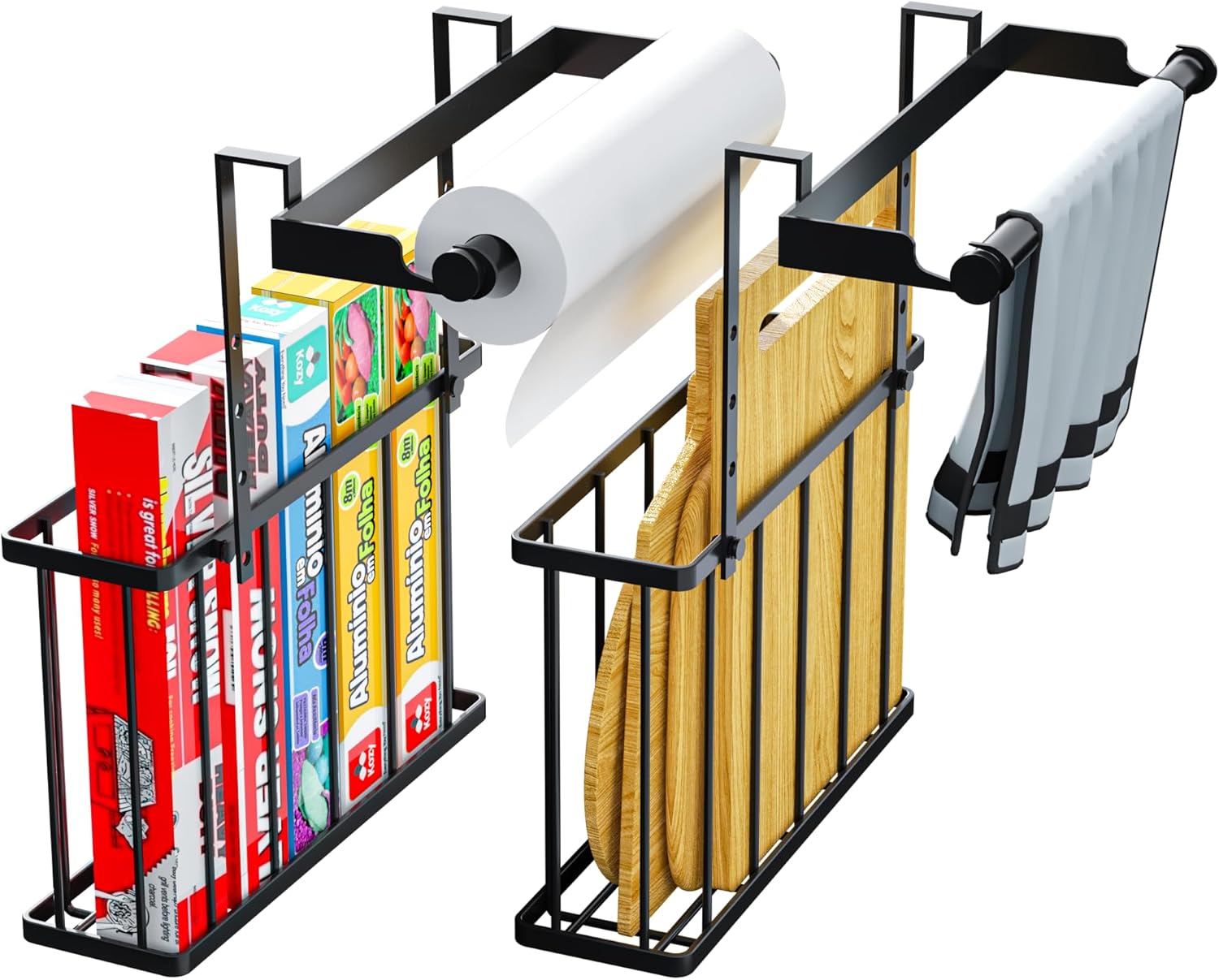 Amazon.com - VANMEE 2 Pack Cabinet Door Organizer, Over The Cabinet ...