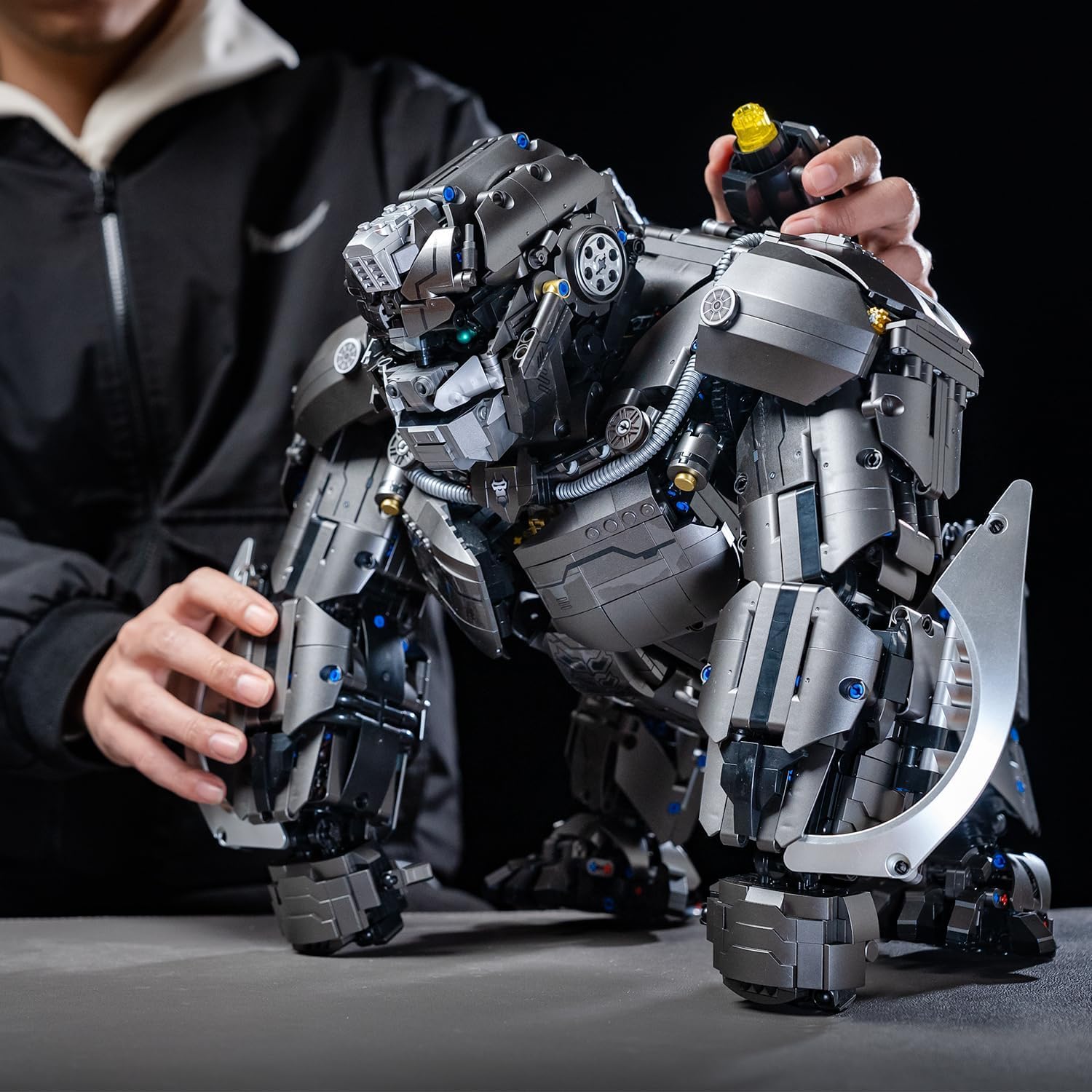 KingKong mecha robot Building Set,Transforming Robot Building Kit ...
