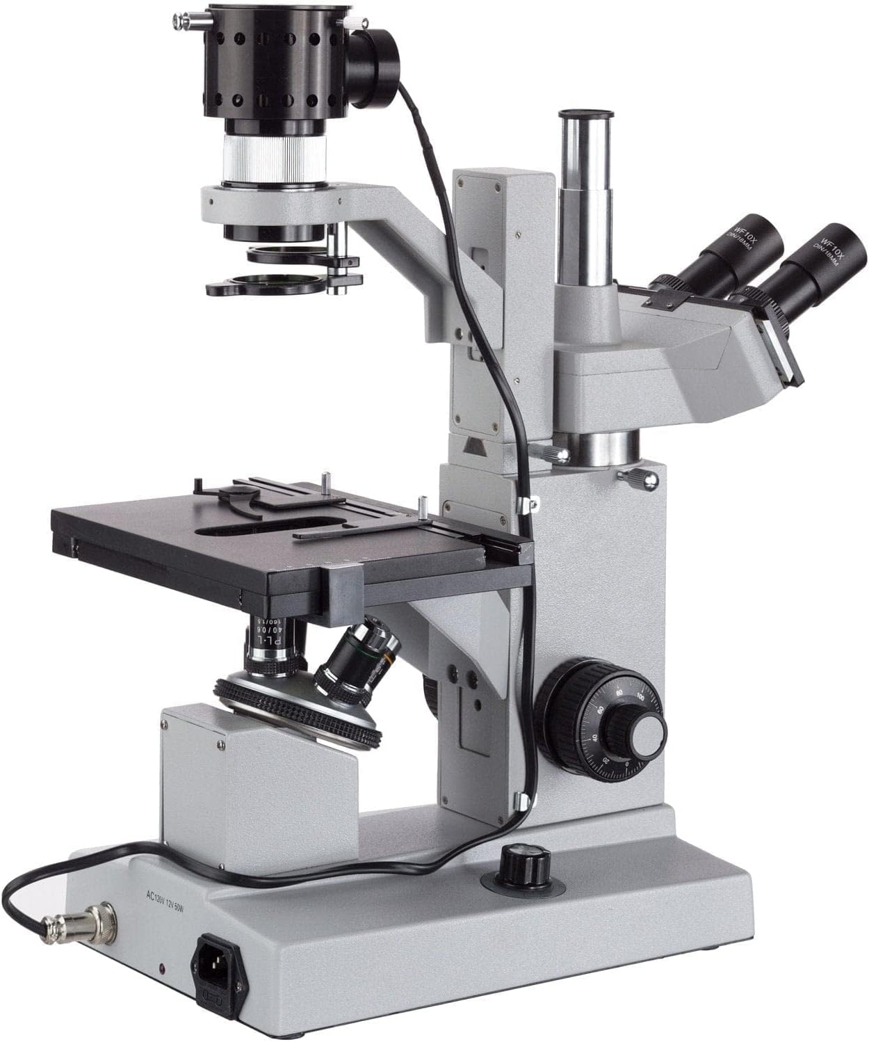 Amazon.com: AmScope Inverted Tissue Culture Microscope with 1.3MP USB ...