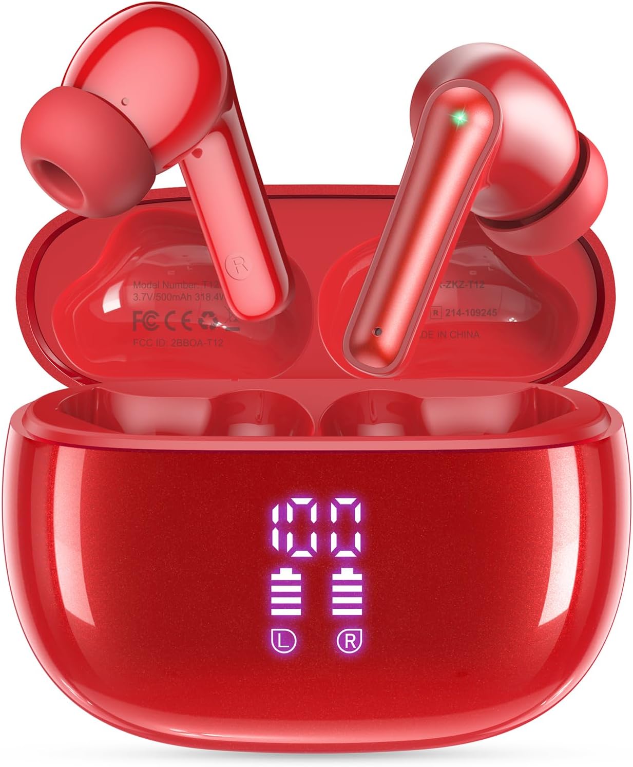 Amazon.com: YAQ Wireless Earbuds Bluetooth Headphones, 40H Playtime ...