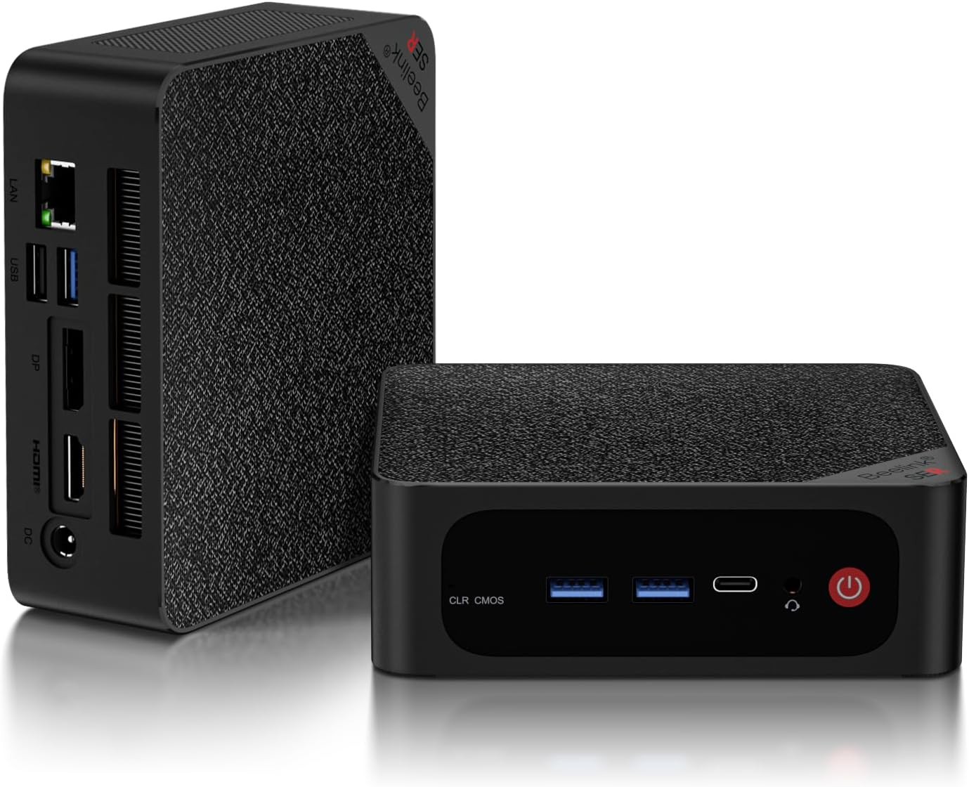 Amazon.com: Beelink Mini PC, AMD Ryzen 7 5800H 8 Core(Up to 4.4GHz ...