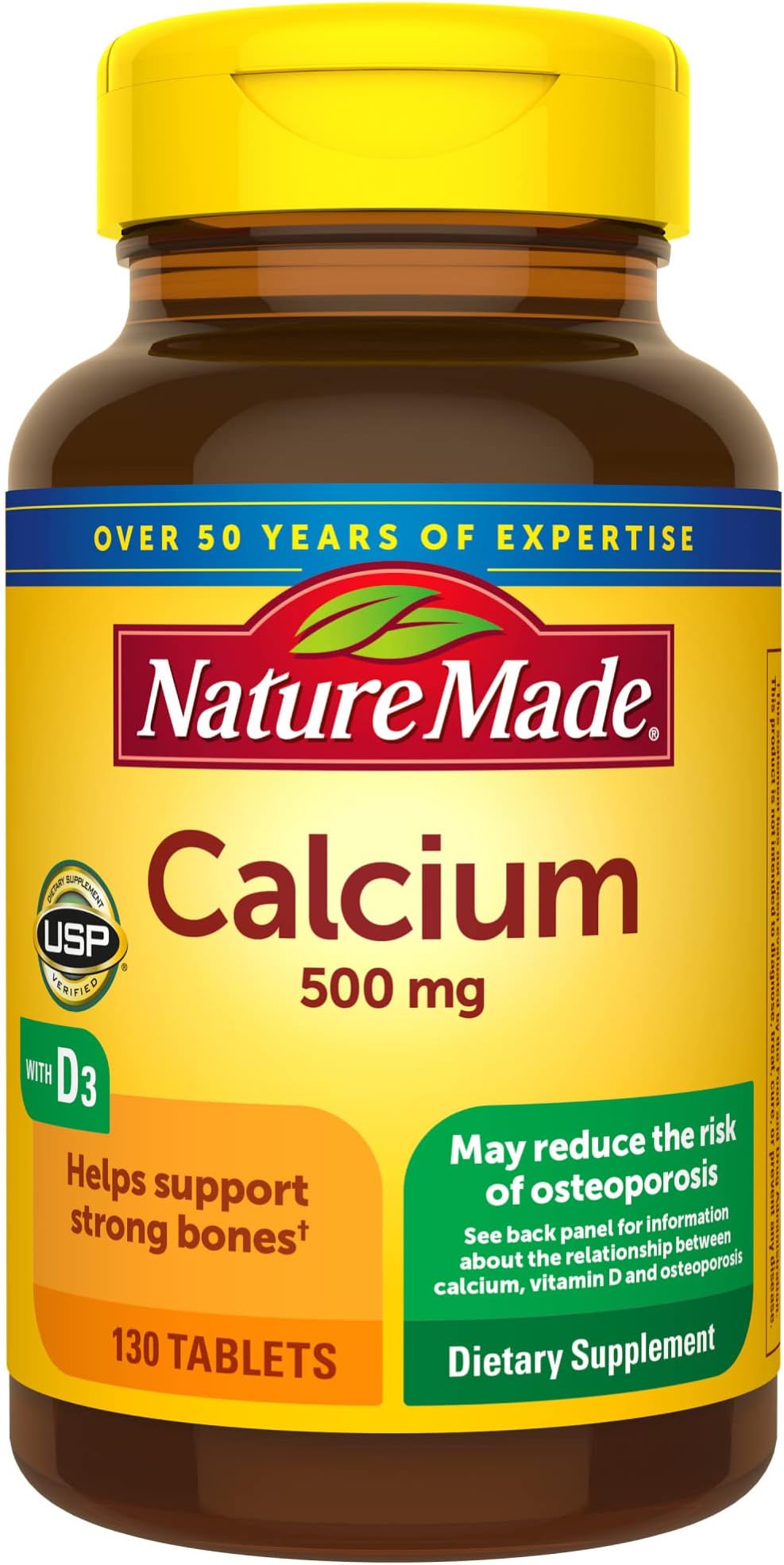 Amazon.com: Major Oyster Shell Calcium with Vitamin D3 500 mg / 5 mcg ...