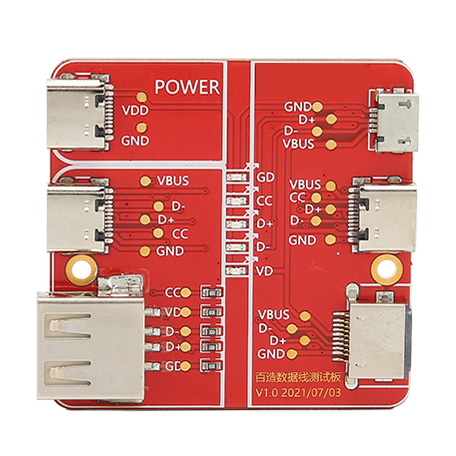 Amazon.com: Charging Test Card USB Cable Tester, 3 in 1 Data Wire Test ...