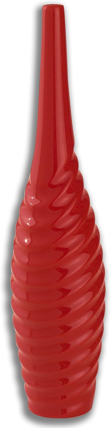 Amazon.com: Firefly Small Elevation Porcelain Vase - Red : Home & Kitchen