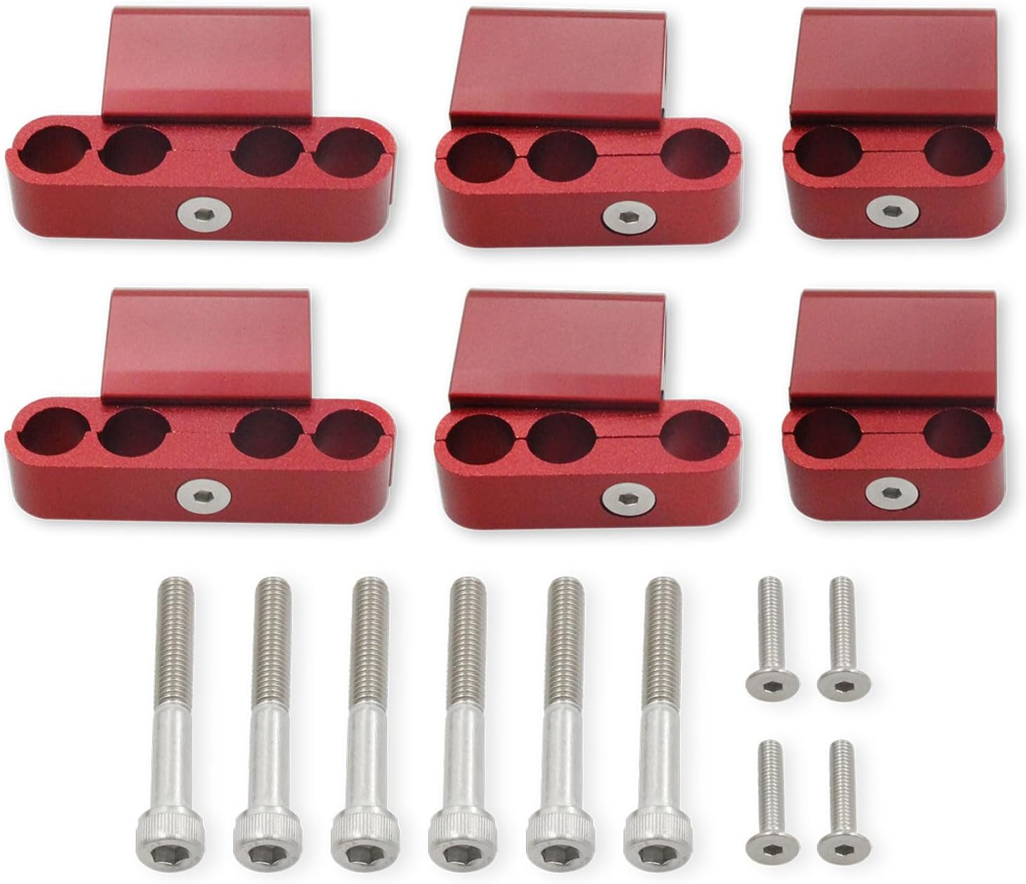 Amazon.com: YWIOAD 42562 7-8mm Vertical Wire Loom Spark Plug Wire ...