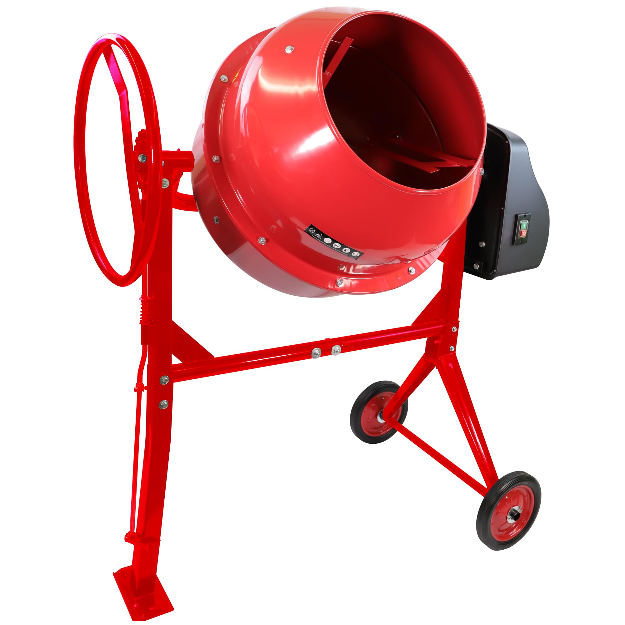 New Large Professional 180 litres Concrete Cement Mixer with Stand ...