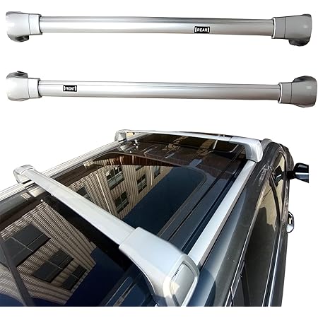 Amazon.com: Roof Racks Aluminum Alloy ONLY Structure Cross Bars Rail ...
