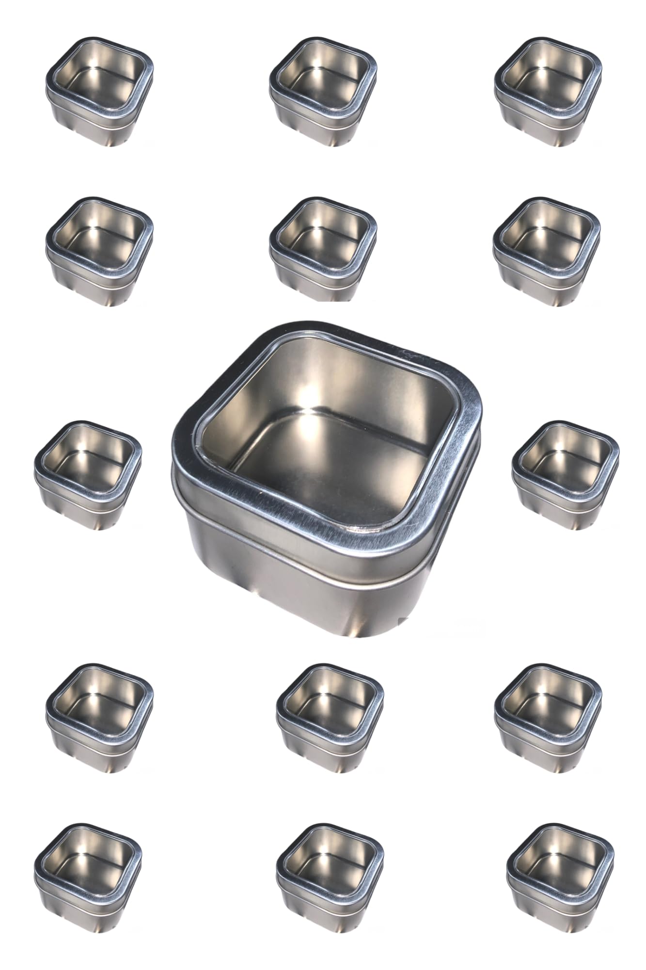 Amazon.com - Shirin Packaging Metal Tin Containers for Mint Storage ...