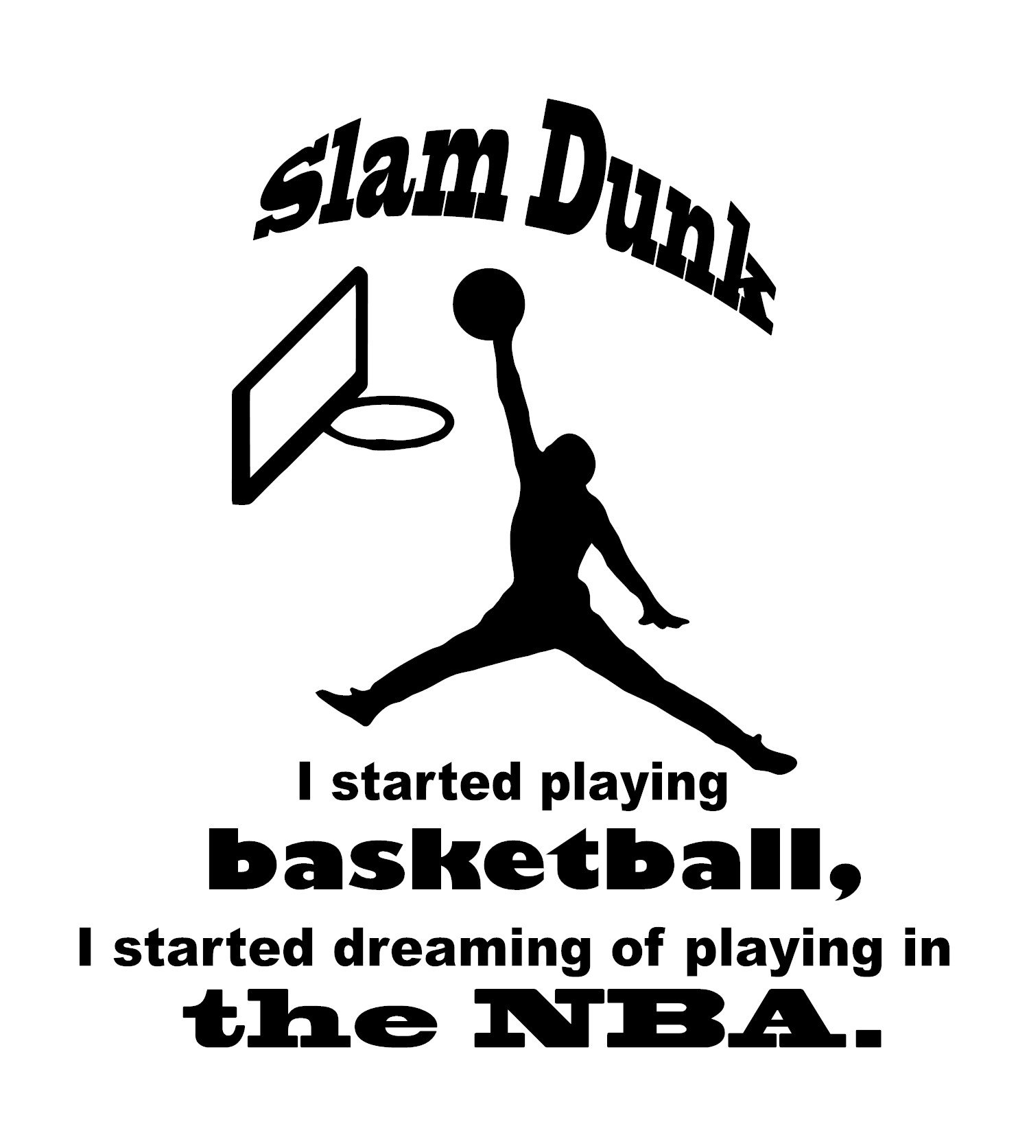 Slam Note Quotes Boom Shaka Laka, Funny Typographic Quote Art Print,