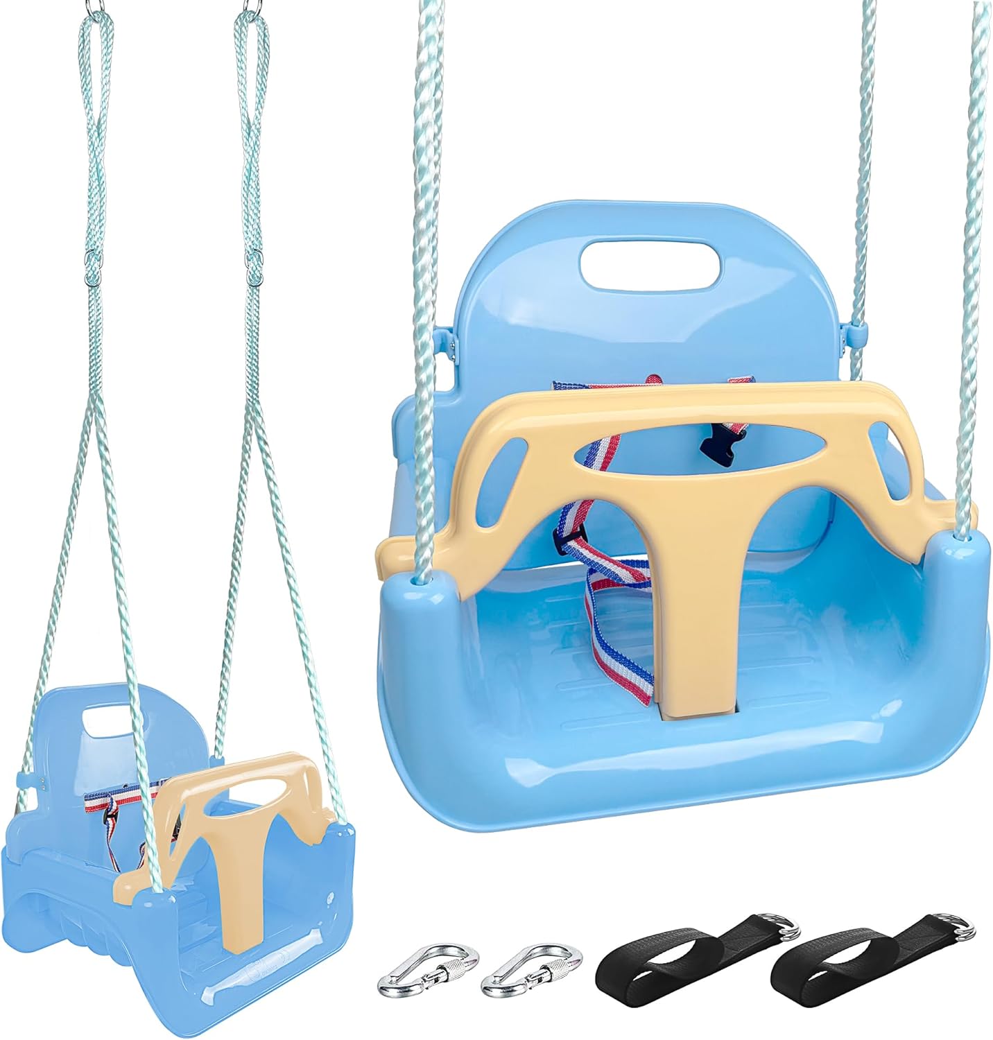 KINSPORY Toddler Swing 3-in-1, Kid Swing Seat for Kid, Baby Swing for ...