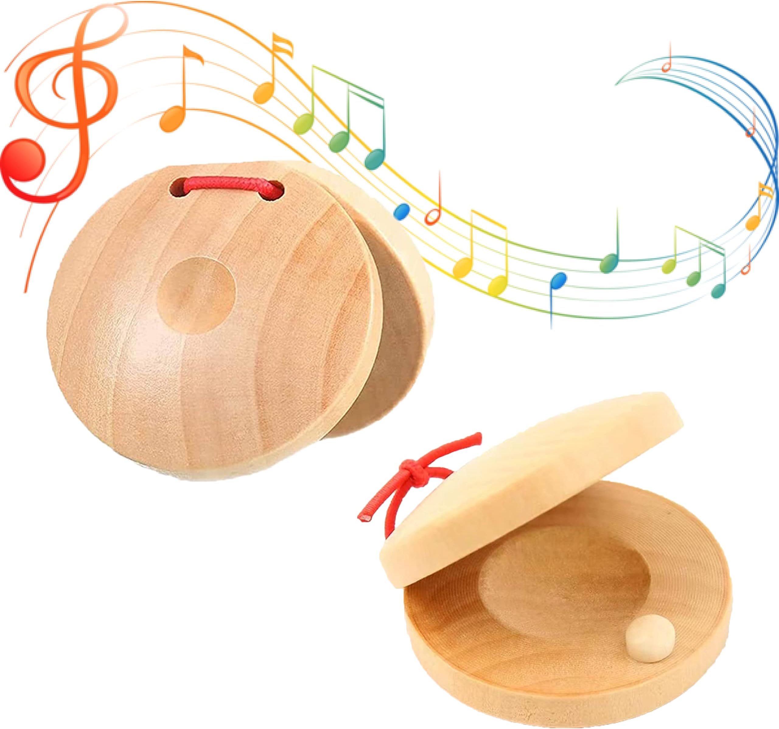 Amazon.com: Castanets for musical Wooden instrument, Adults Fingers ...
