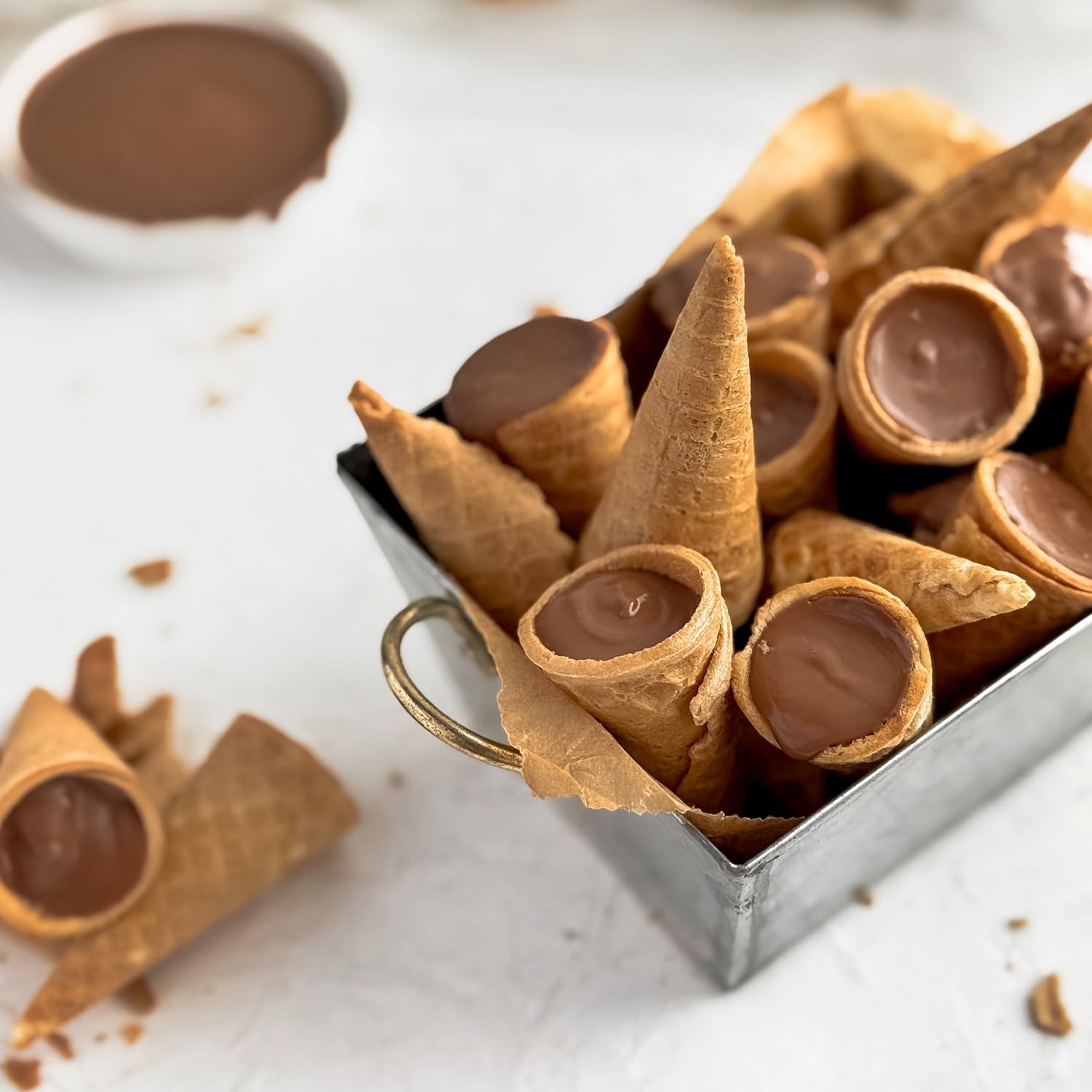 Snapklik.com : BeeMax Dubai Style Chocolate Cones - 4.24oz Resealable ...