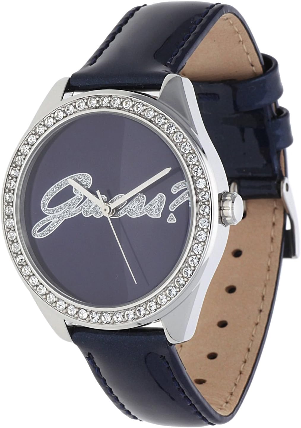 Guess Womens Analogue Quartz Watch with Silicone Strap W1053L1 : Amazon ...