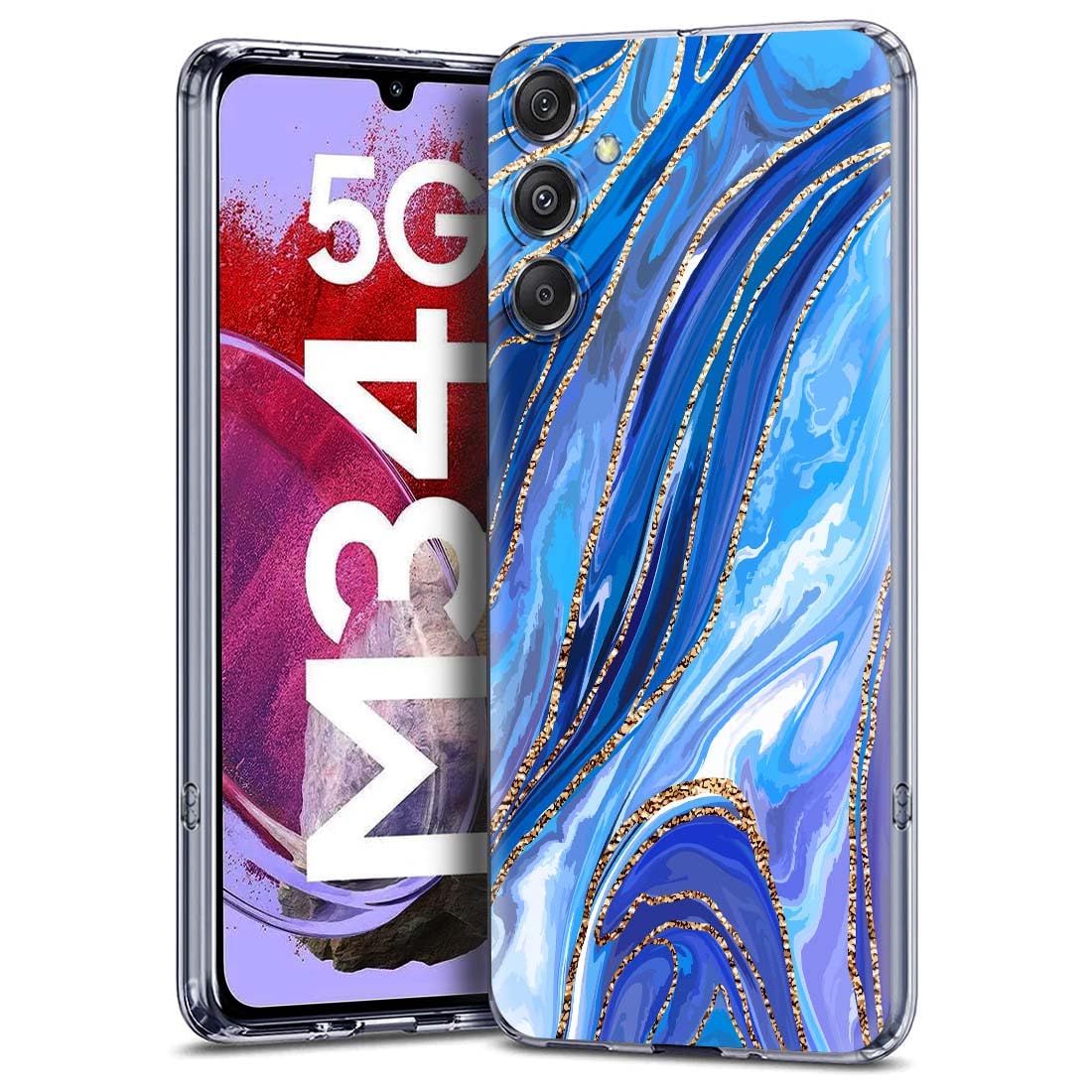 Fashionury Designer Printed Soft Silicone Back Case Cover for Samsung ...
