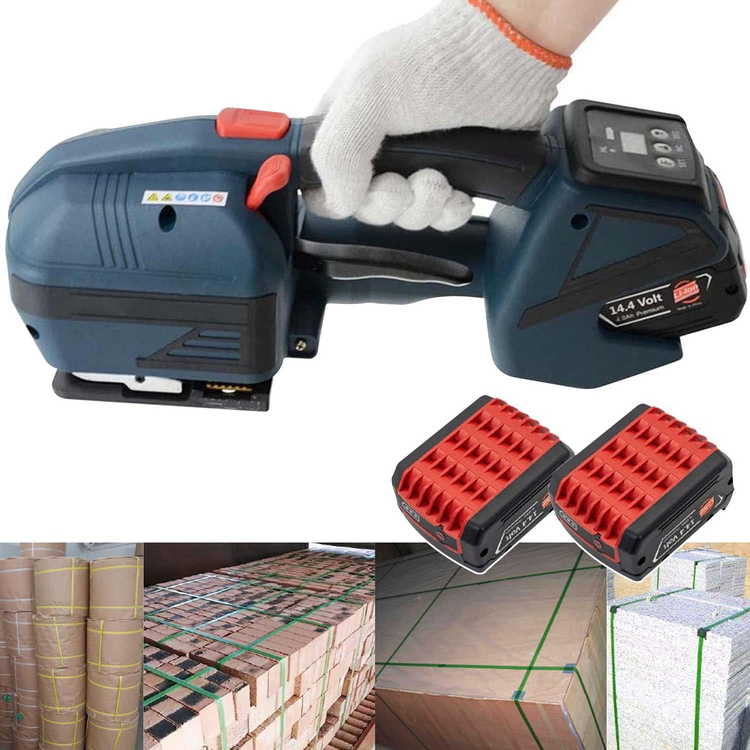 FADALE Herramienta Flejadora Automática, Máquina Flejadora De Embalaje ...