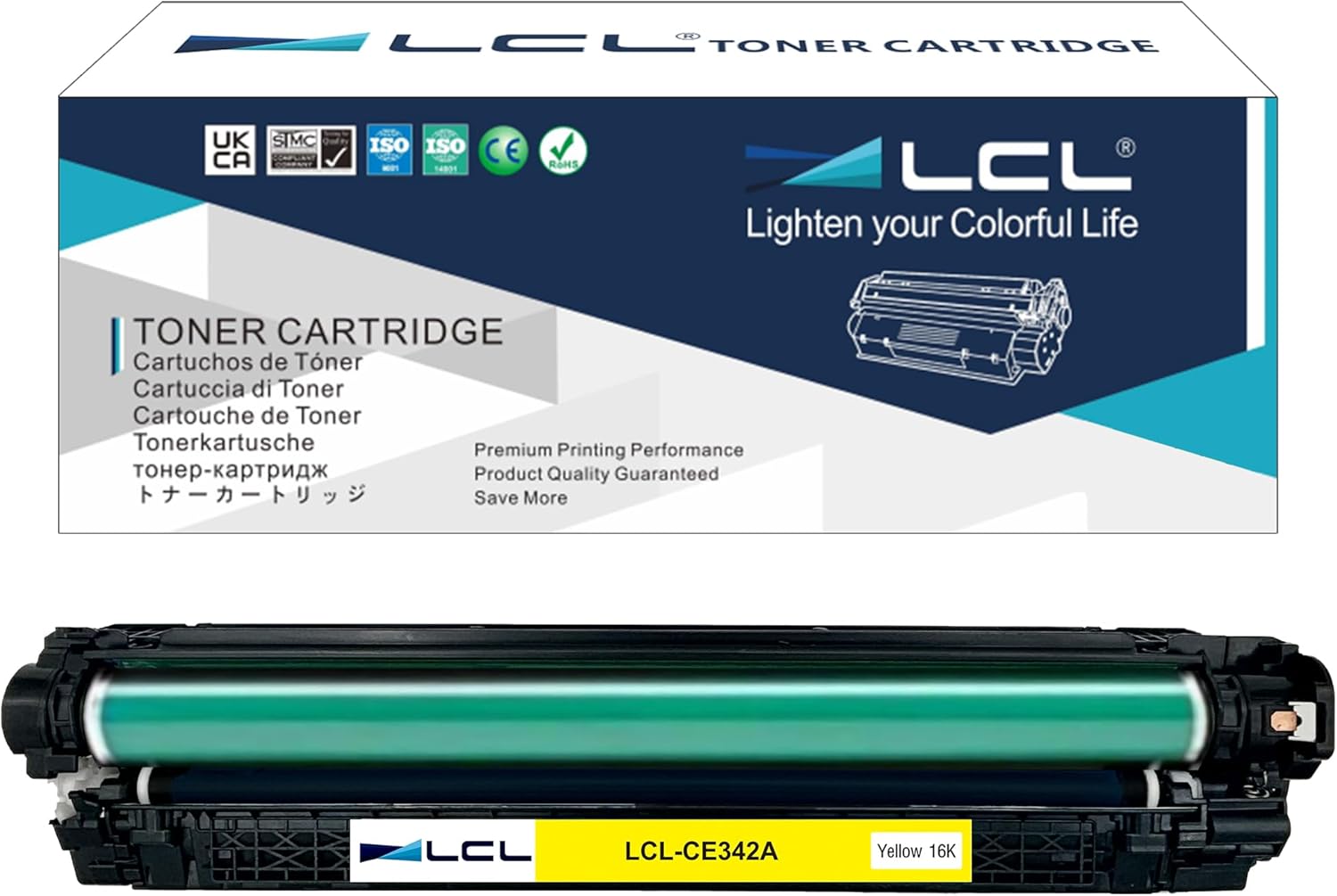 Amazon.com: LCL Remanufactured Toner Cartridge Replacement for HP 651A ...