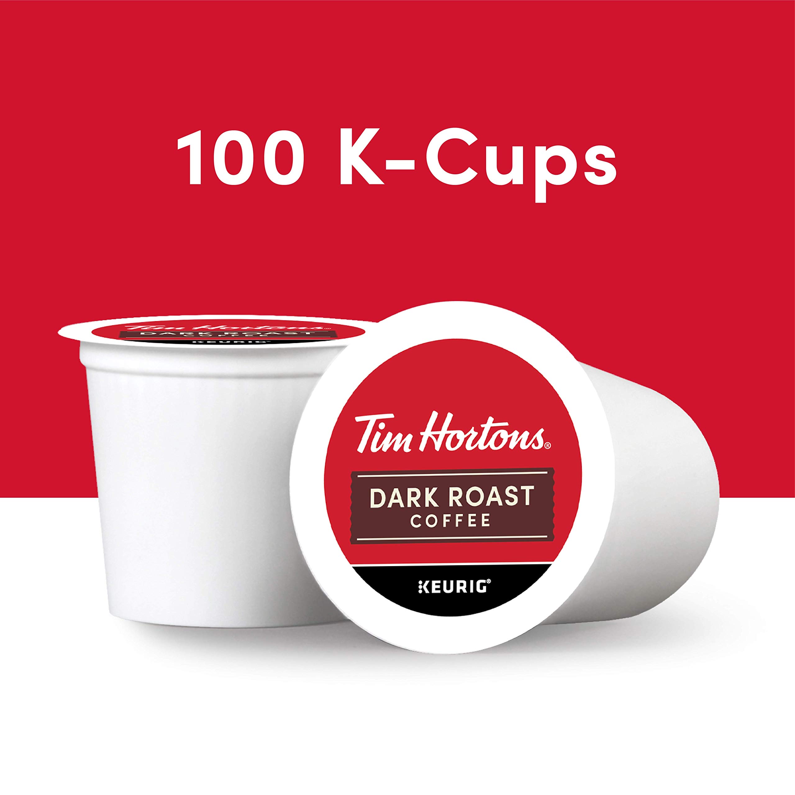Snapklik.com : Tim Hortons Dark Roast Coffee, Single-Serve K-Cup Pods ...