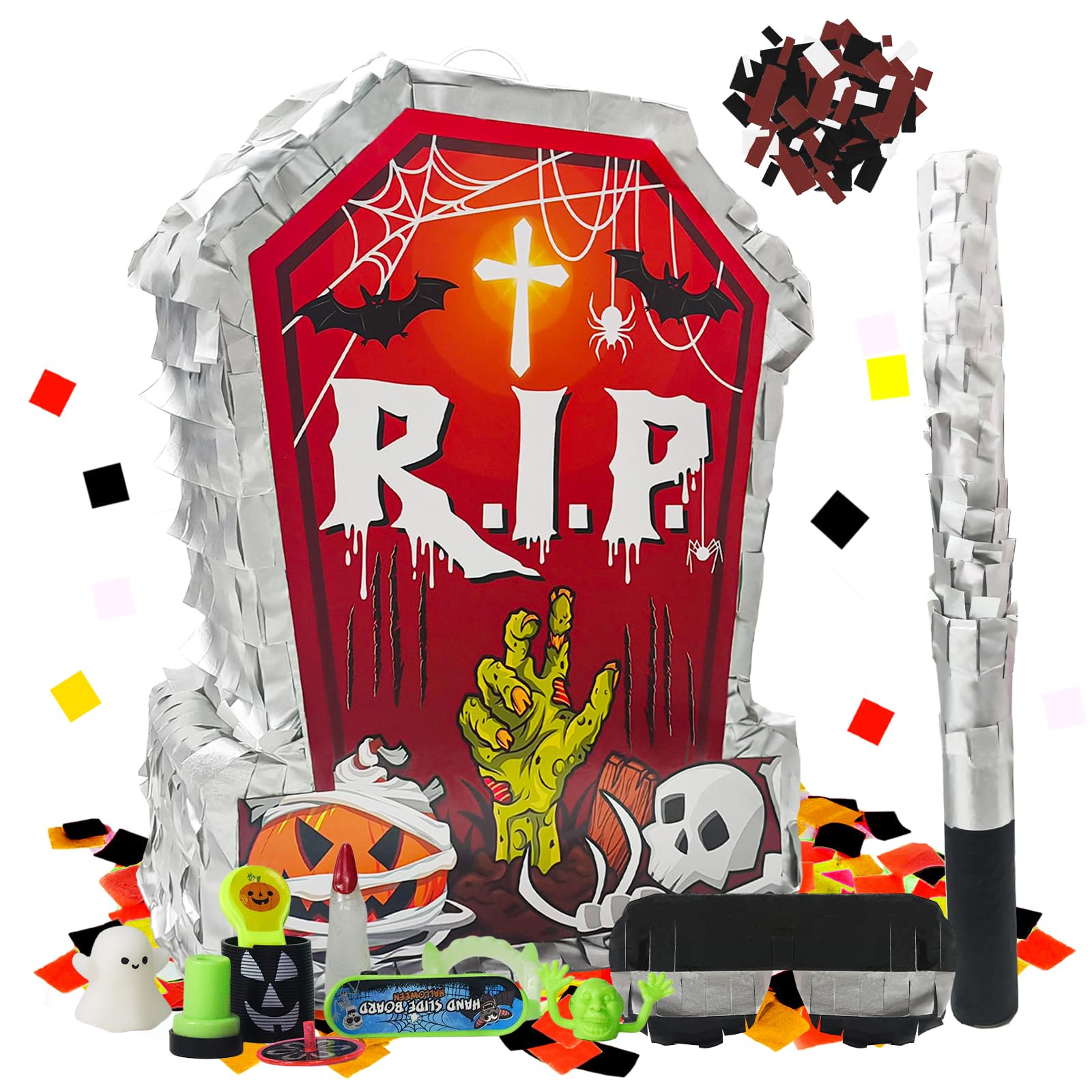 Amazon.com: Halloween Pinata for Kids and Adults Halloween Grave Pinata ...