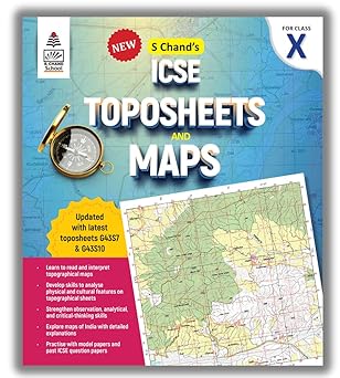 S Chand ICSE Toposheets and Maps for Class 10 (X) - Updated with Latest ...