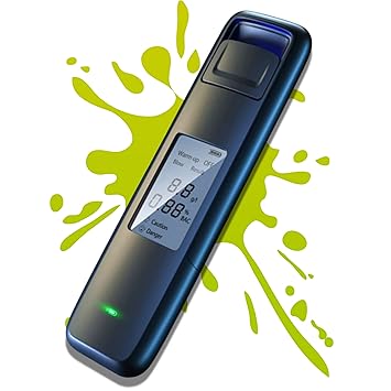 Professional Handheld Breath Alcohol Tester Breathalyzer Non-contacting ...