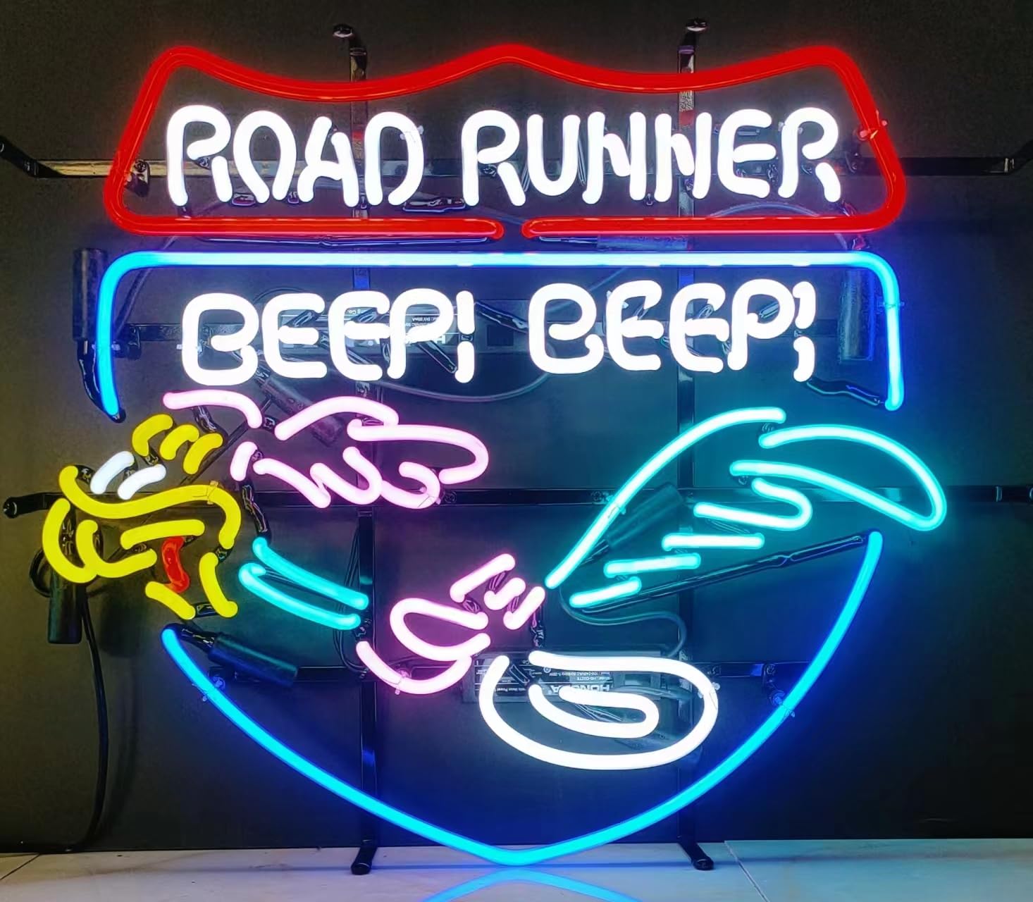 Snapklik.com : Neon Signs For Wall Decor Road Runner Light Sign ...