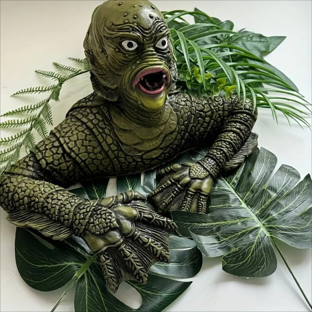 Amazon.com: lisedeli Rustic Monsters Creature Statue from The Black ...