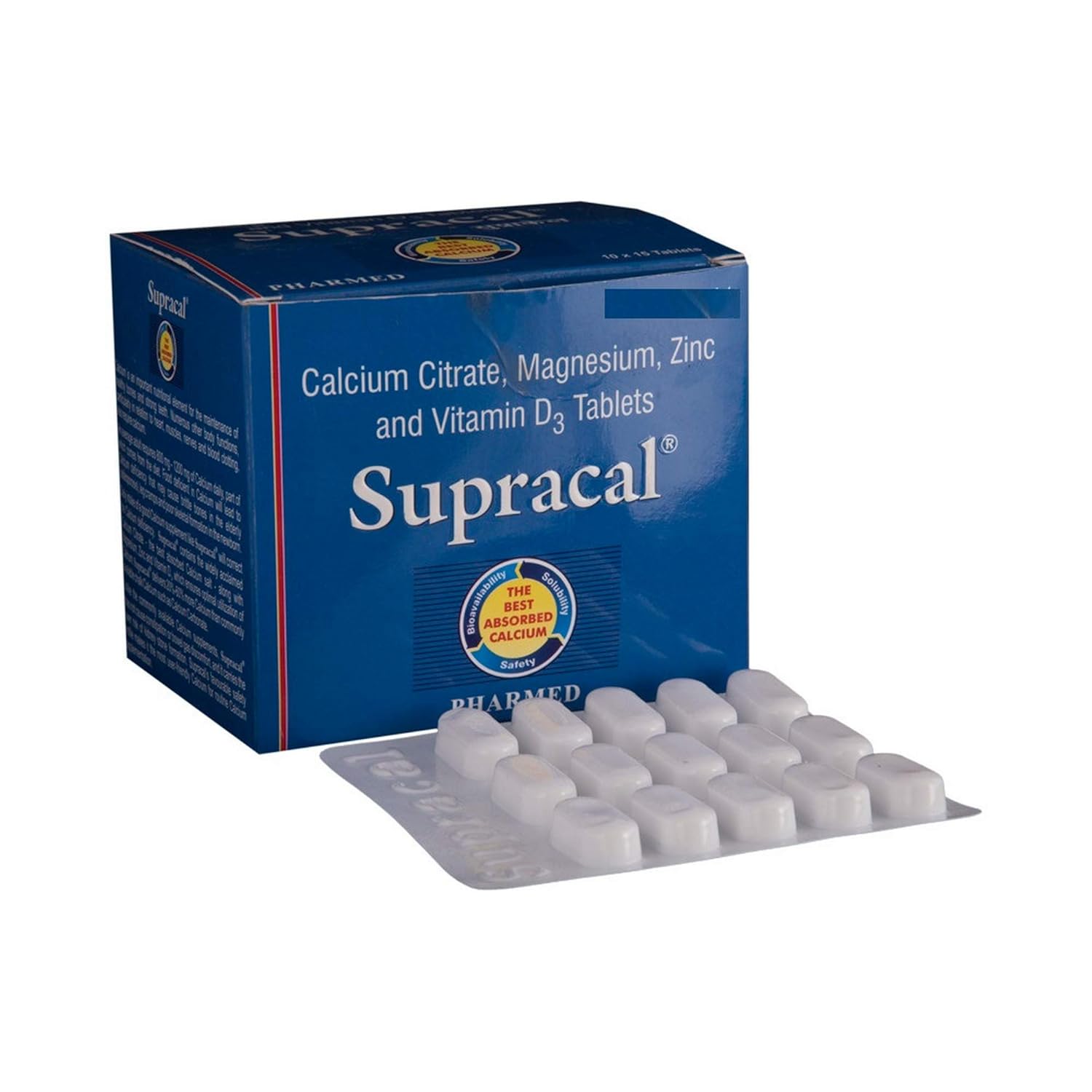 Supracal - Strip of 15 Tablets : Amazon.in: Health & Personal Care