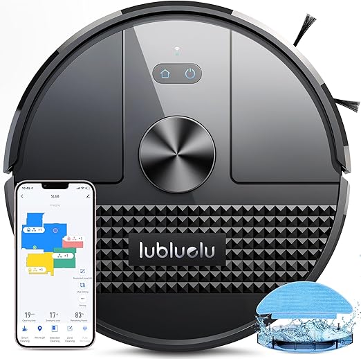 Amazon.com - Lubluelu SL68 Robot Vacuum 4500Pa,3 in 1 Robot Vacuum and ...