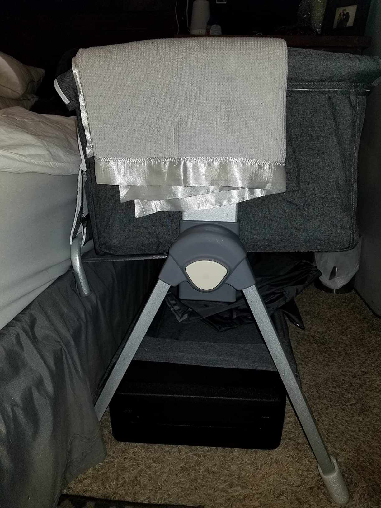 $17/mo - Finance INFANS Baby Bassinet Bedside Crib, Newborn Sleeper w ...