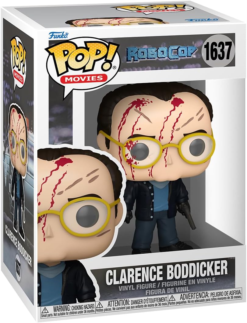 Amazon.com: Funko POP! Movies: Robocop - Clarence J. Boddicker ...