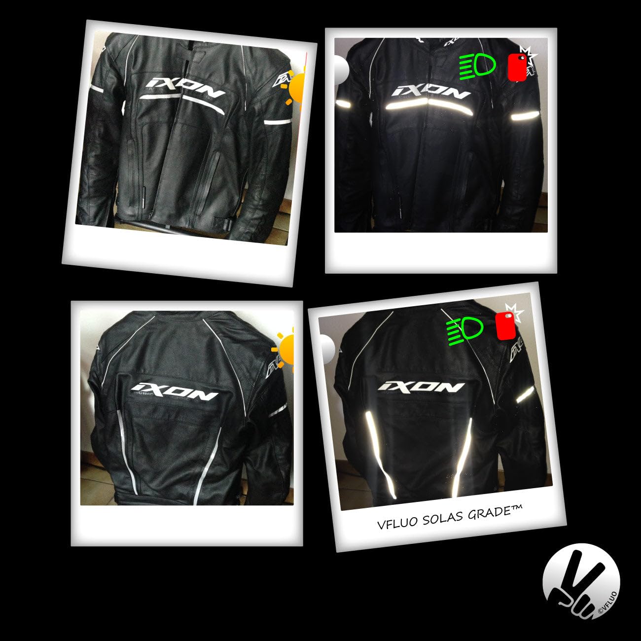 Snapklik.com : Reflective Sticker Sheet For Bike, Motorcycle, Scooter ...