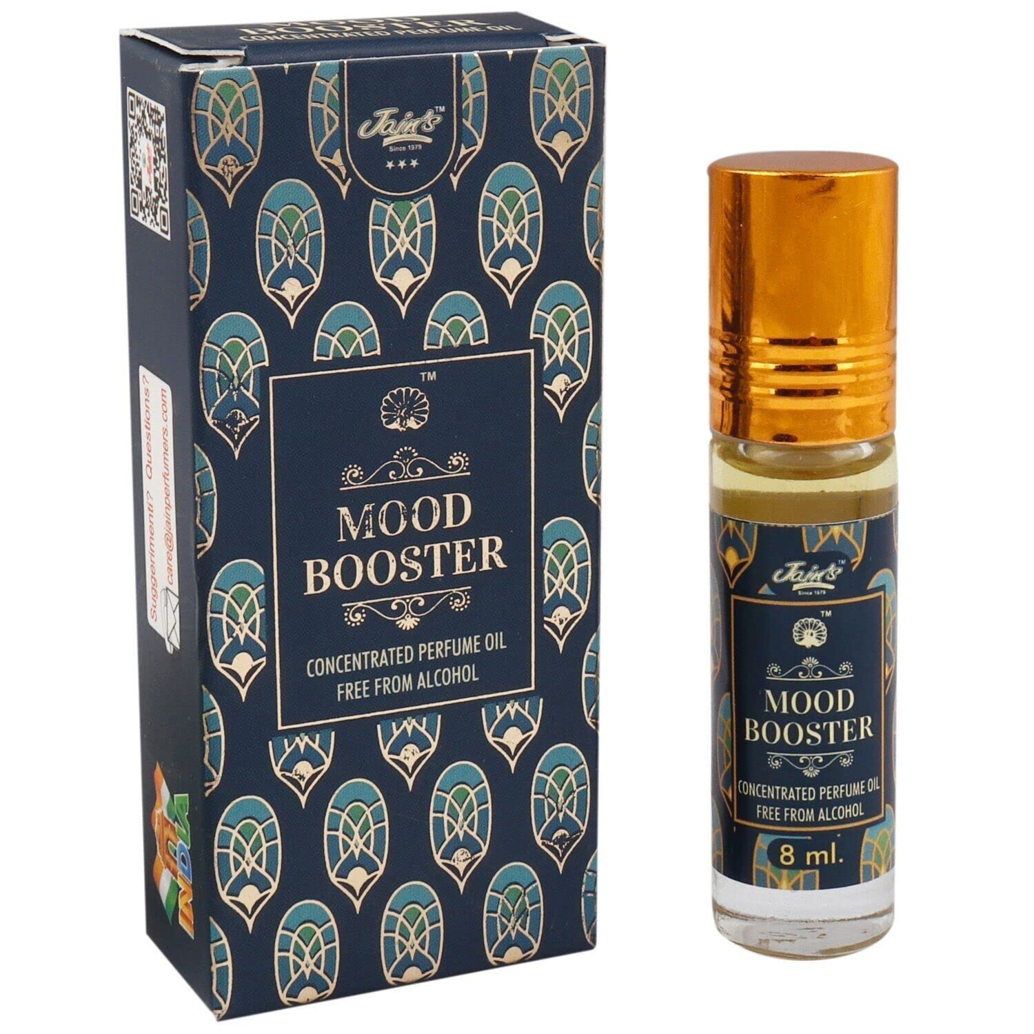 Amazon.com : Mood Booster Natural Concentrated Perfume Oil- 8ml ...