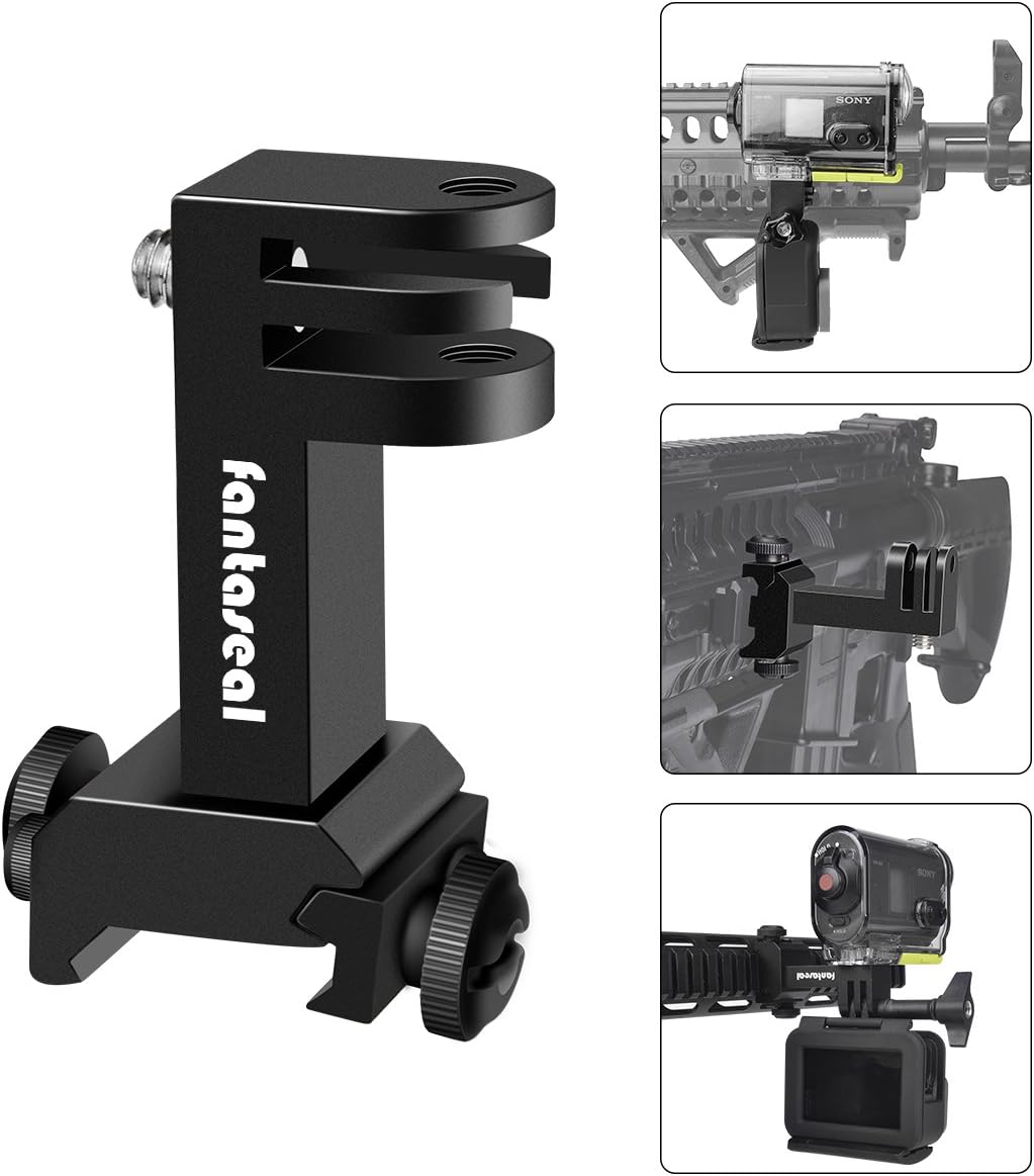 Amazon.com: High Precision Aluminum Alloy Universal 2in1 Action Camera ...