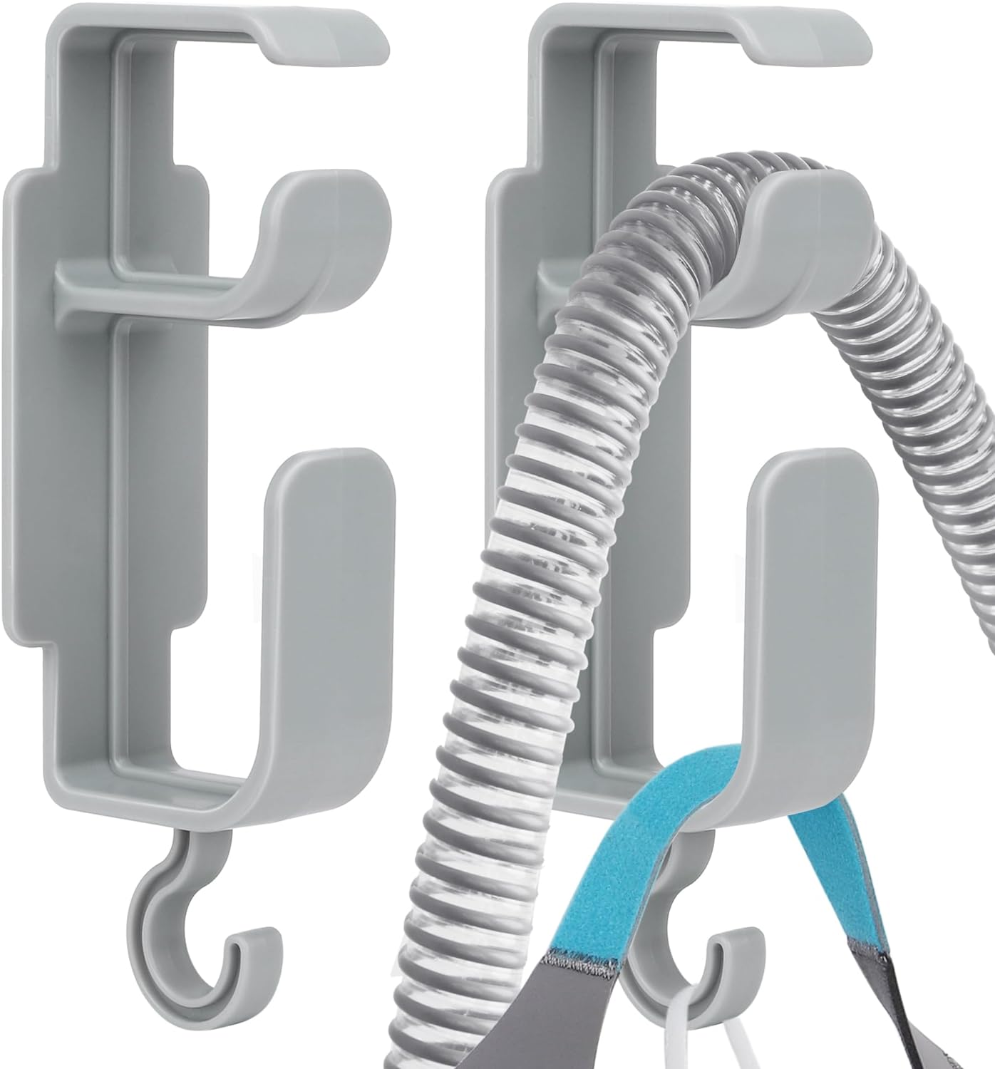 Amazon.com: NITTIID 2 Pack CPAP Hose Holder for Bed, CPAP Hose Hanger for Tube & Mask with Anti ...